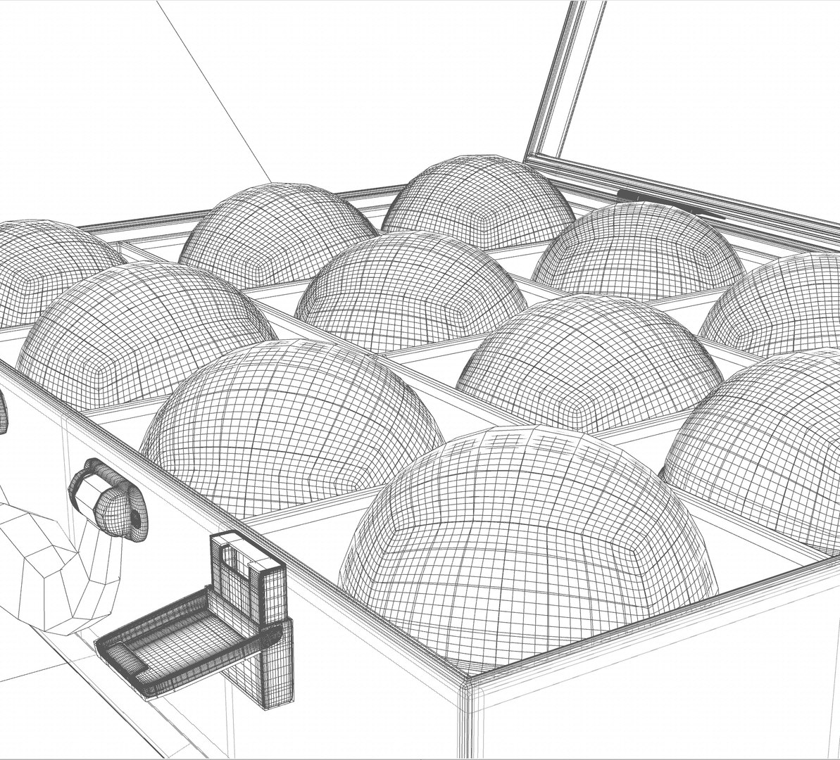 White Cricket Ball Box Collection 3D - TurboSquid 2091721