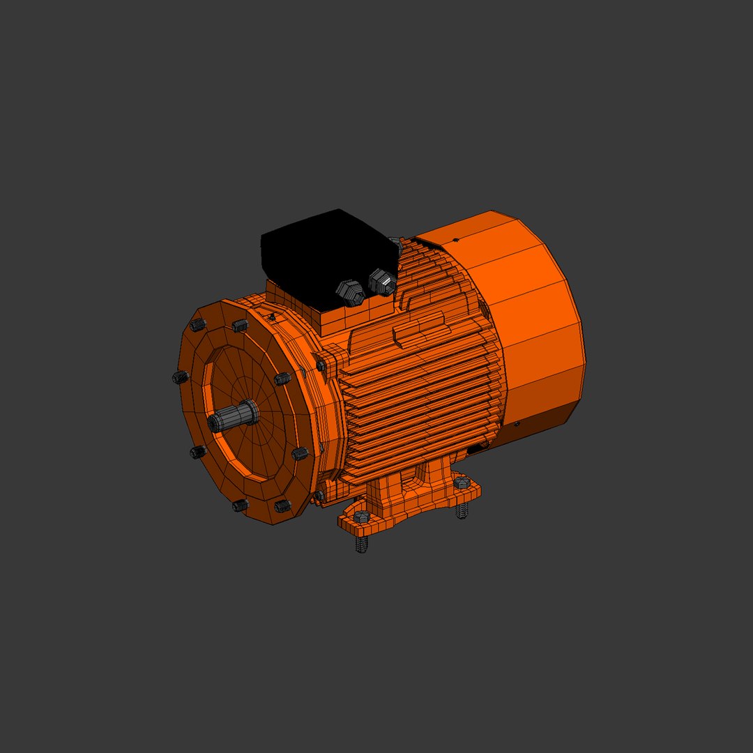 Electric Motor Obj