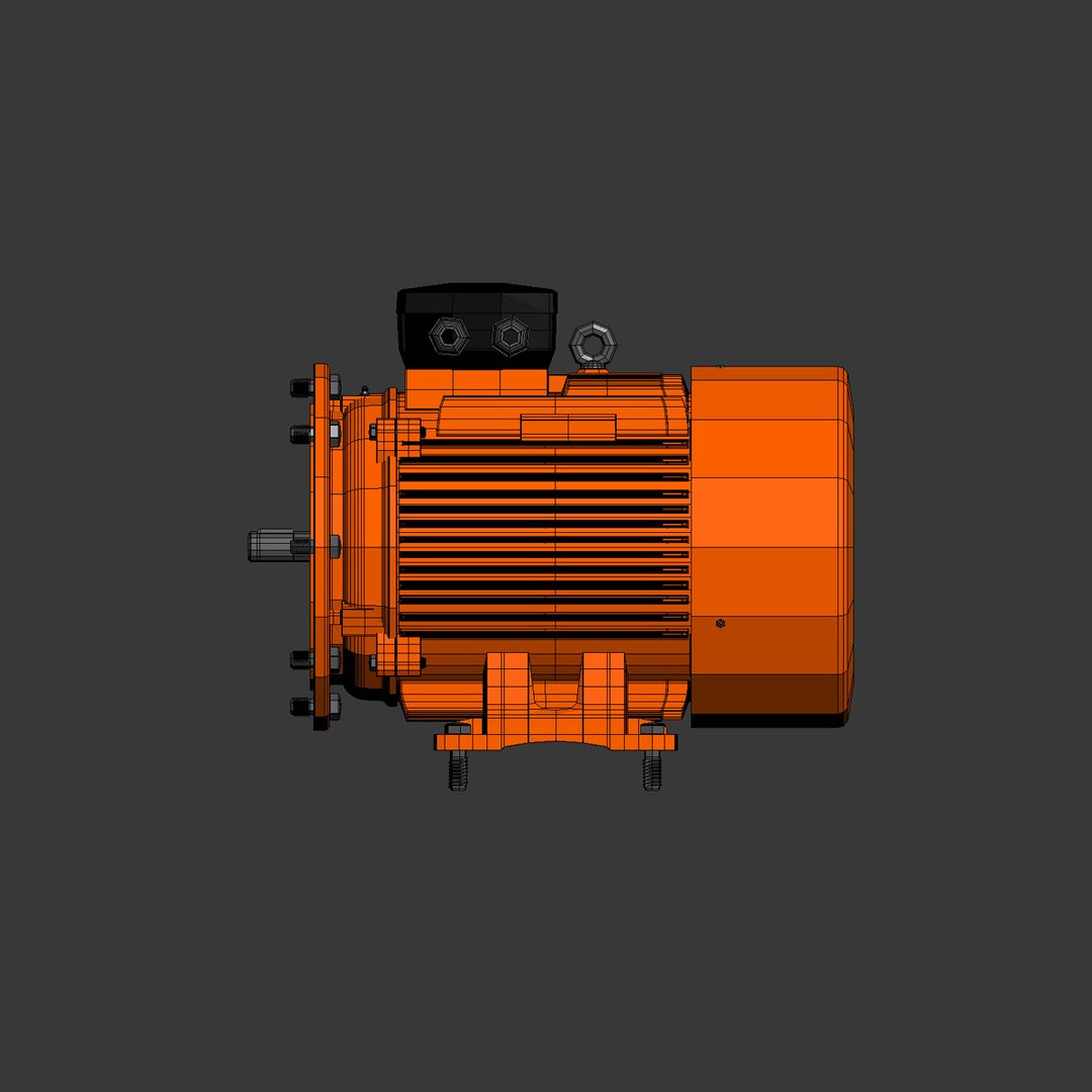 Electric Motor Obj
