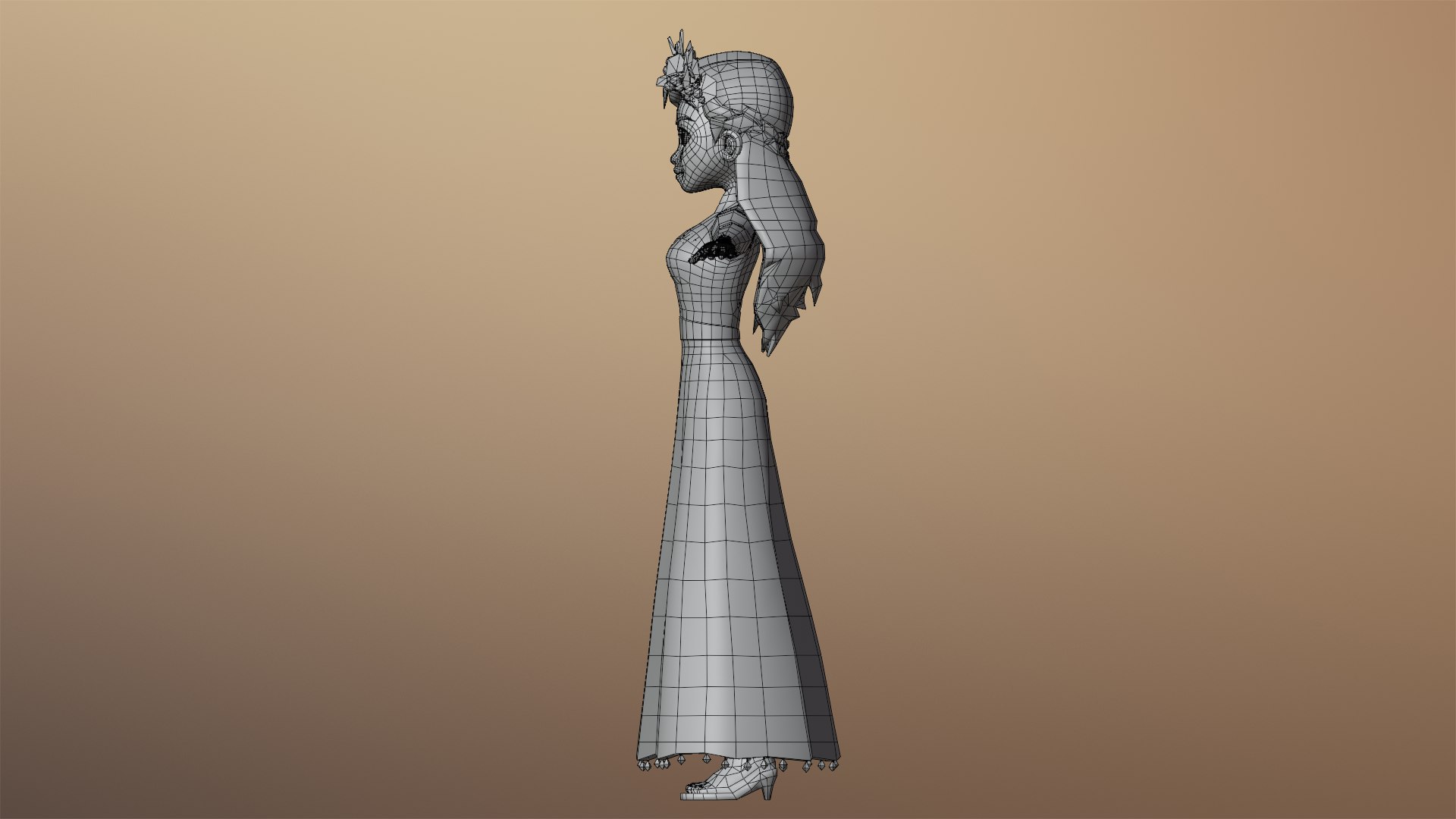 3D queen character - TurboSquid 1683550