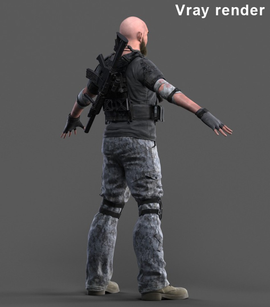 - Mercenary 3 3d Max