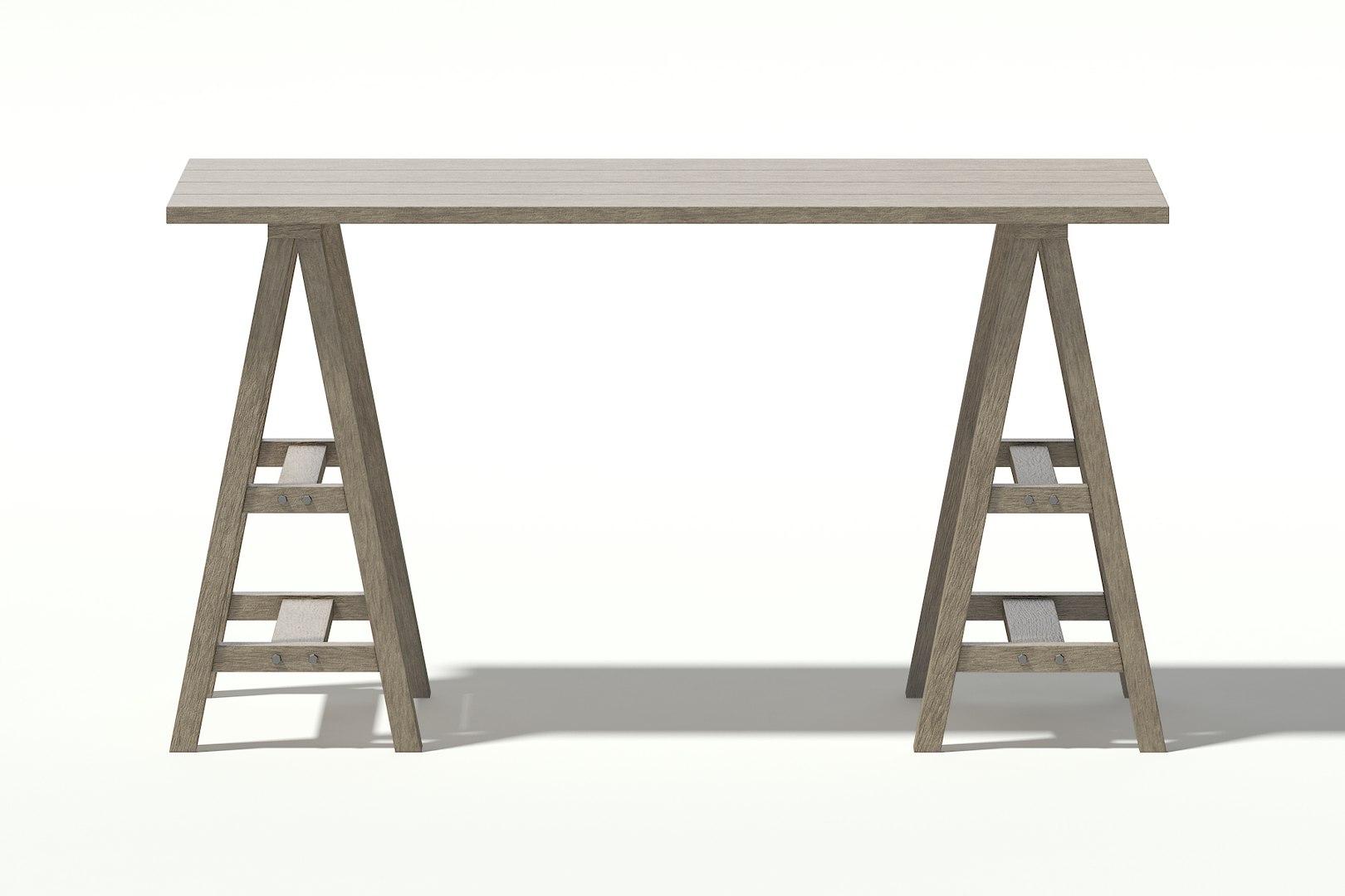 3D Rustic Table - TurboSquid 1327009