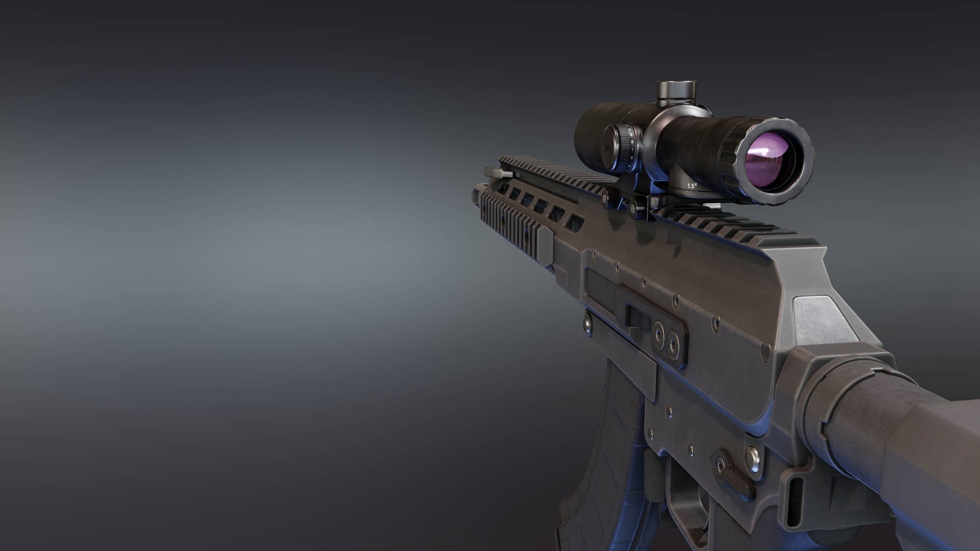 3D Model Arak21 MK47 Rifle - TurboSquid 2144038