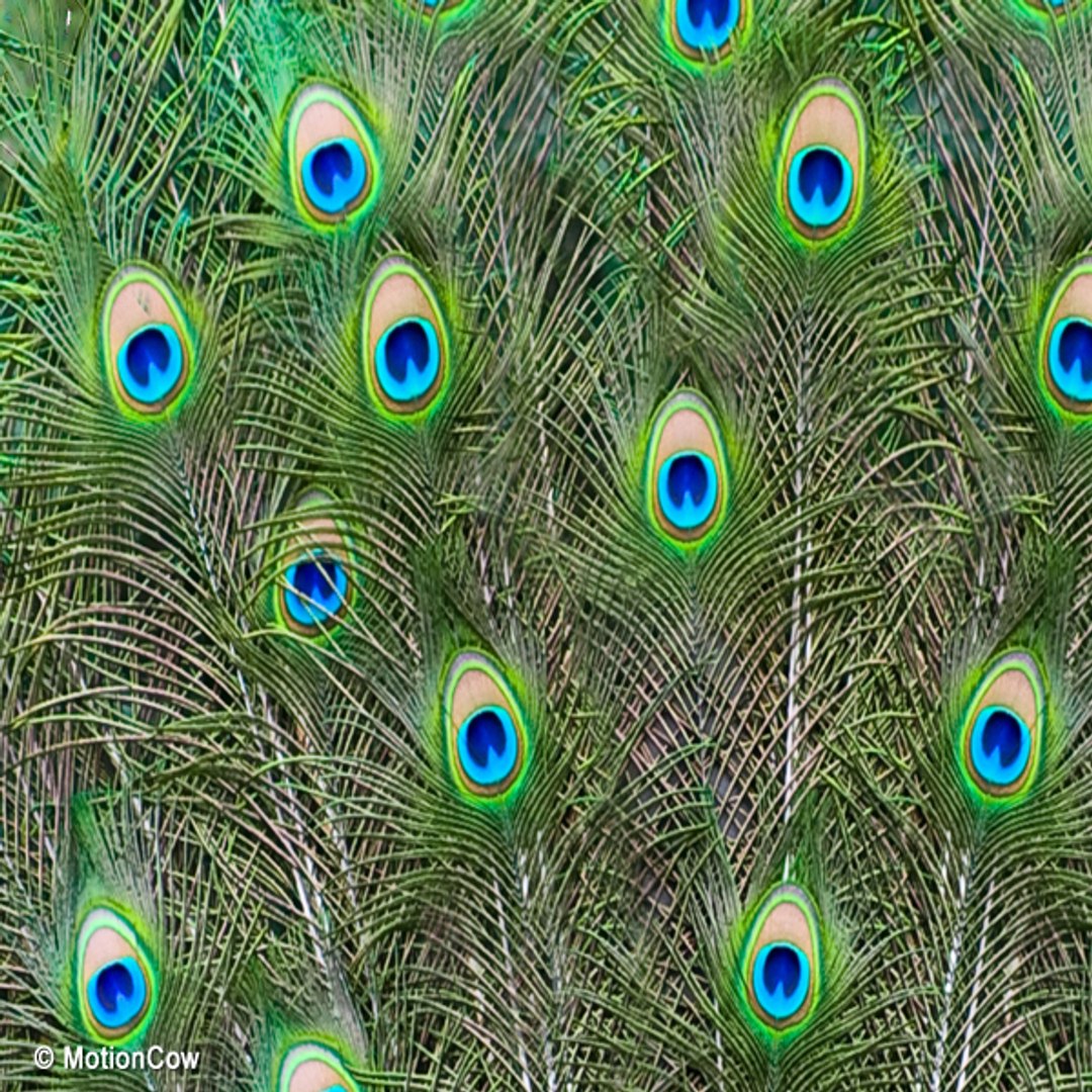 Peacock Tail Fan Max