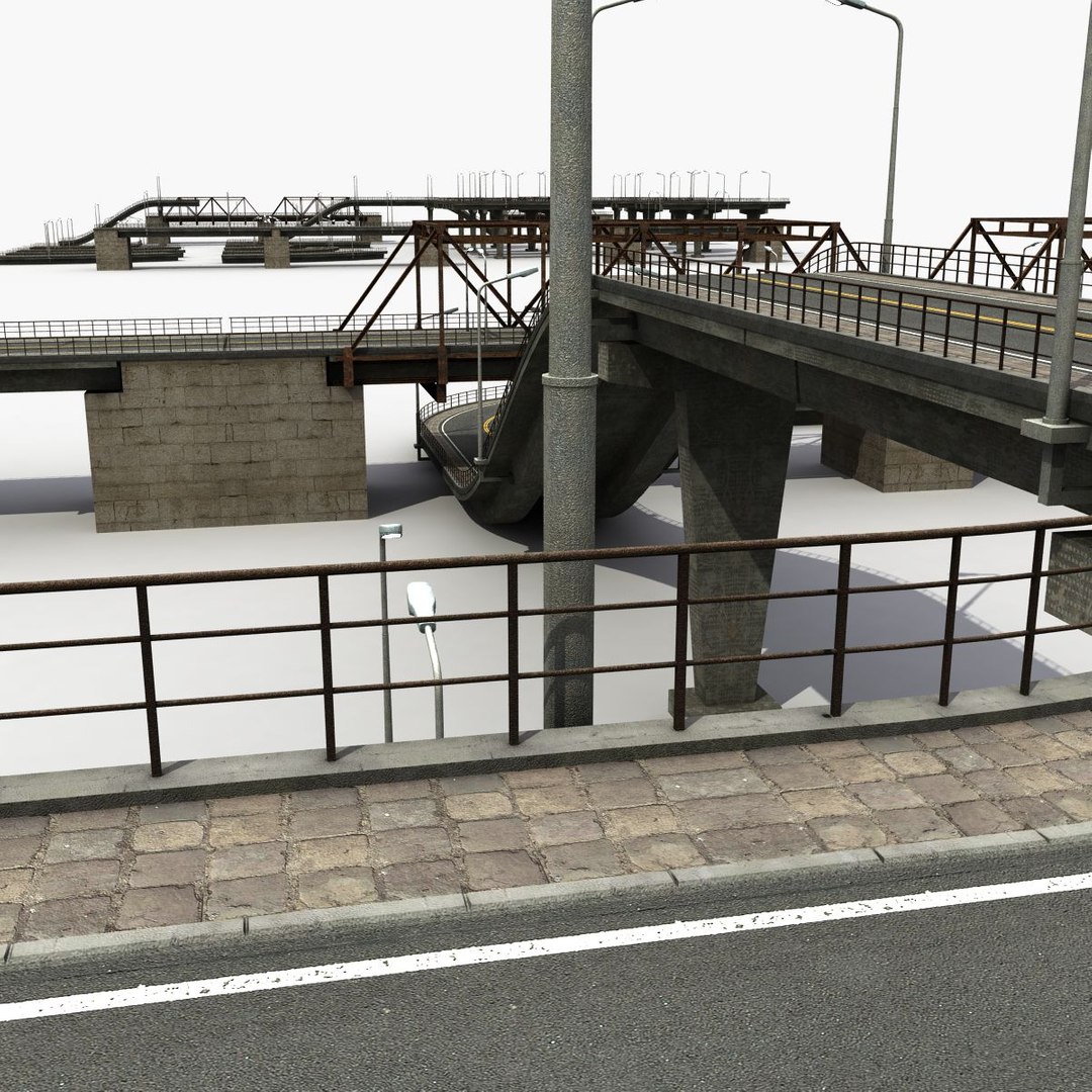 bridges 3 3d obj