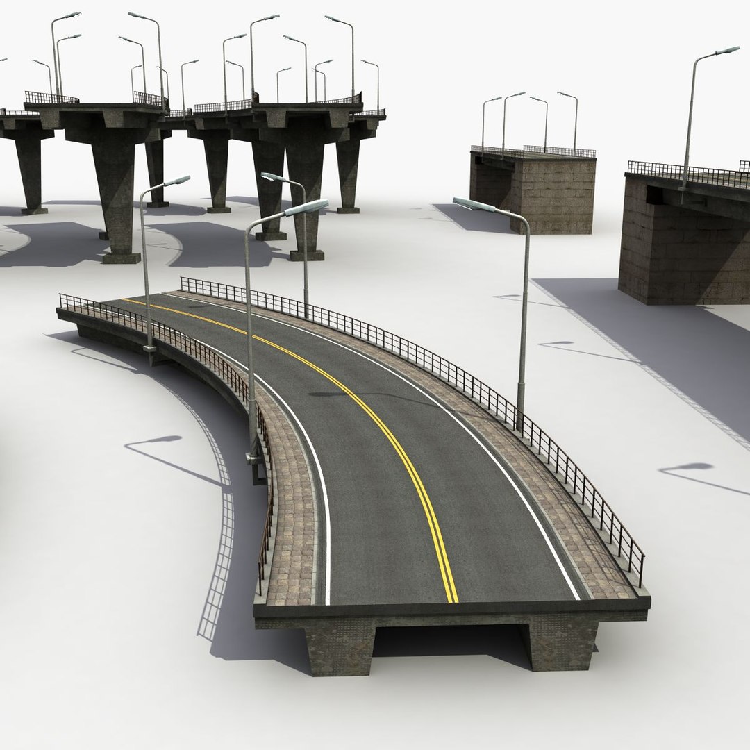Bridges 3 3d Obj