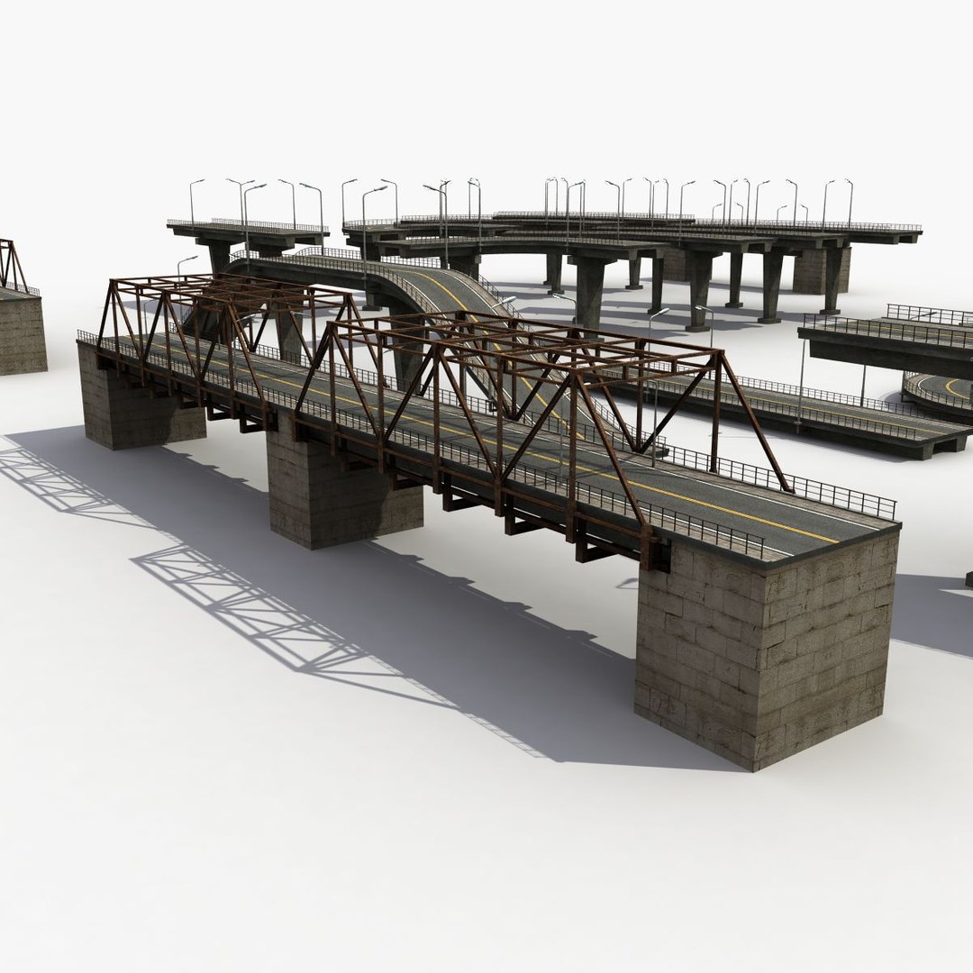 Bridges 3 3d Obj