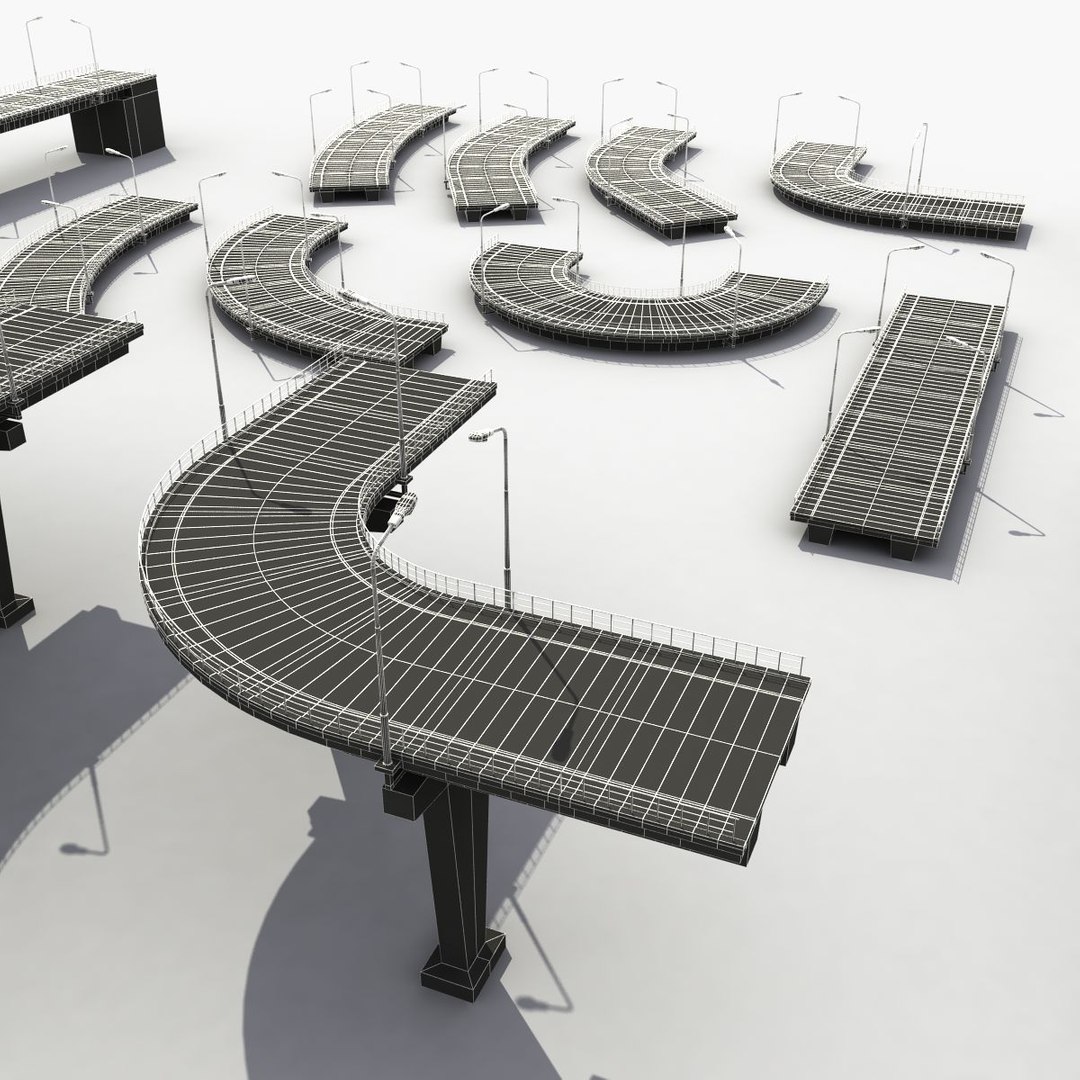 bridges 3 3d obj