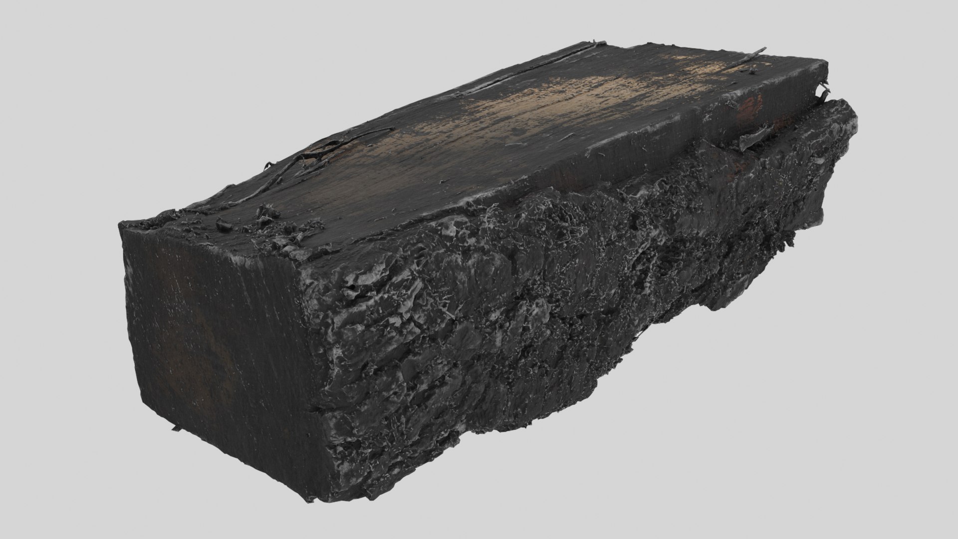 Burnt Firewood Log 03 3D Model - TurboSquid 1984391