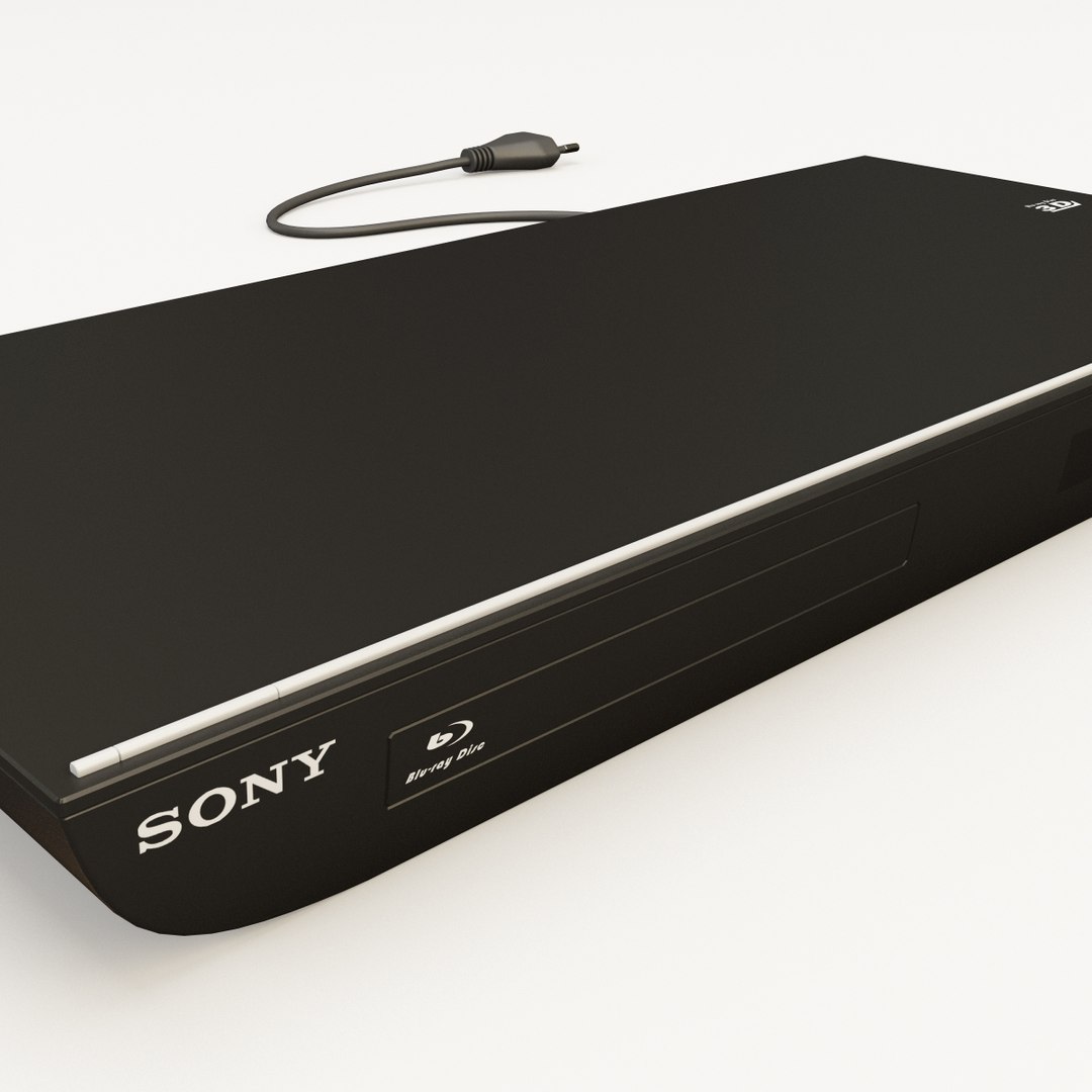 Sony Blu-ray Disc 3d Model
