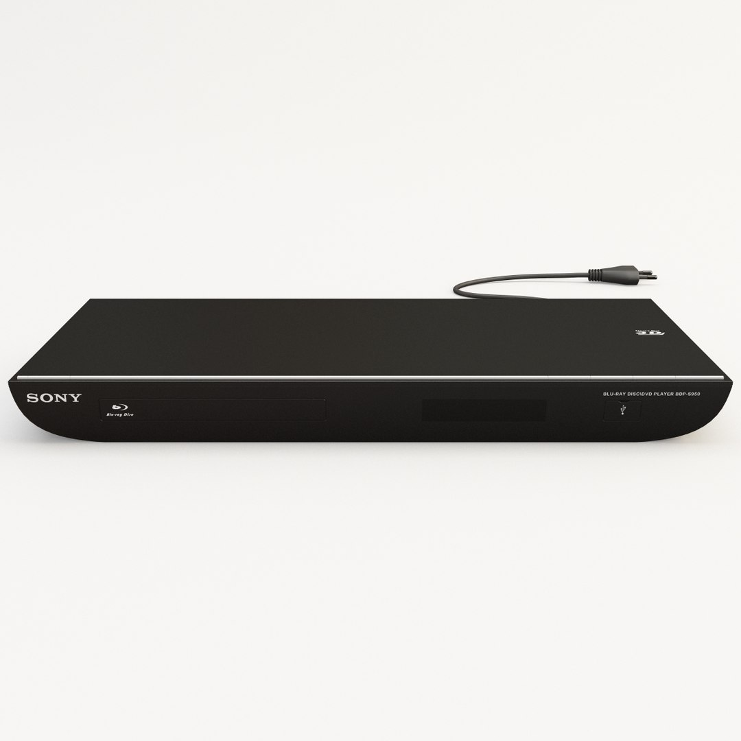 Sony Blu-ray Disc 3d Model