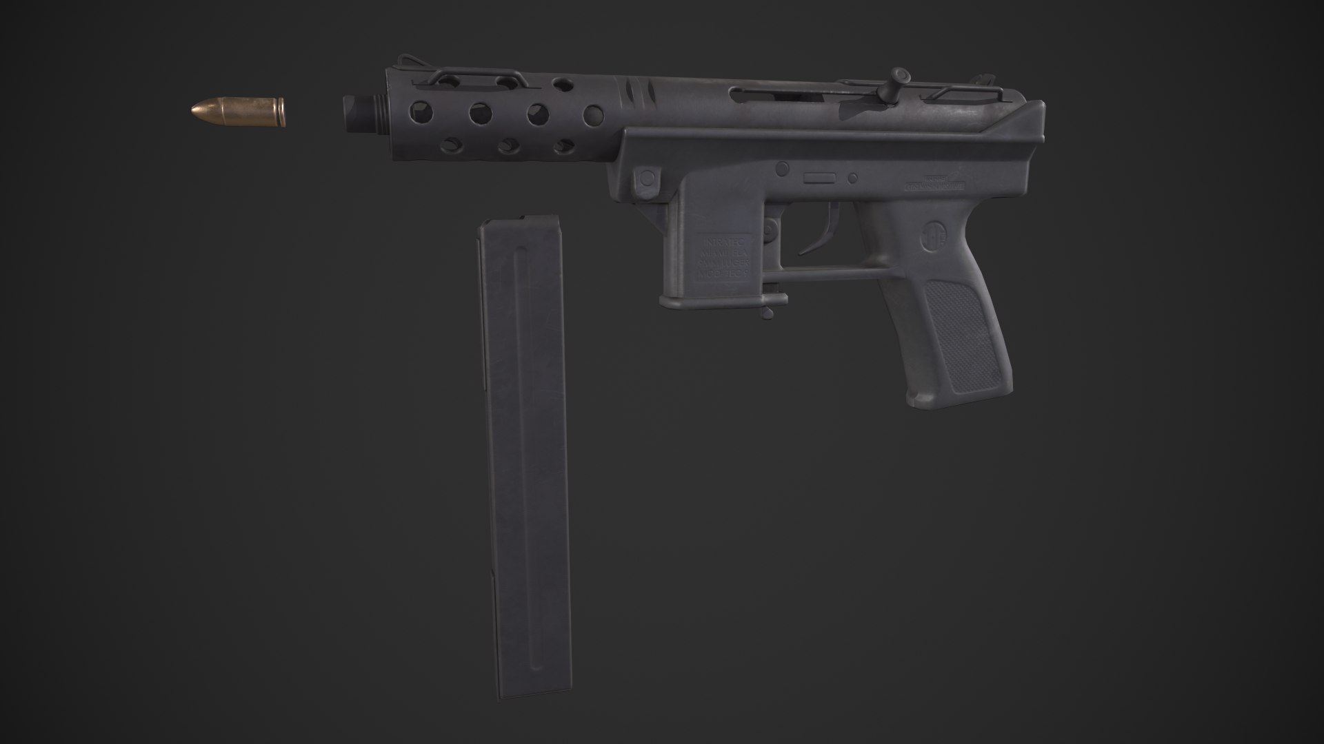 3D Intratec TEC DC9 - TurboSquid 2147678