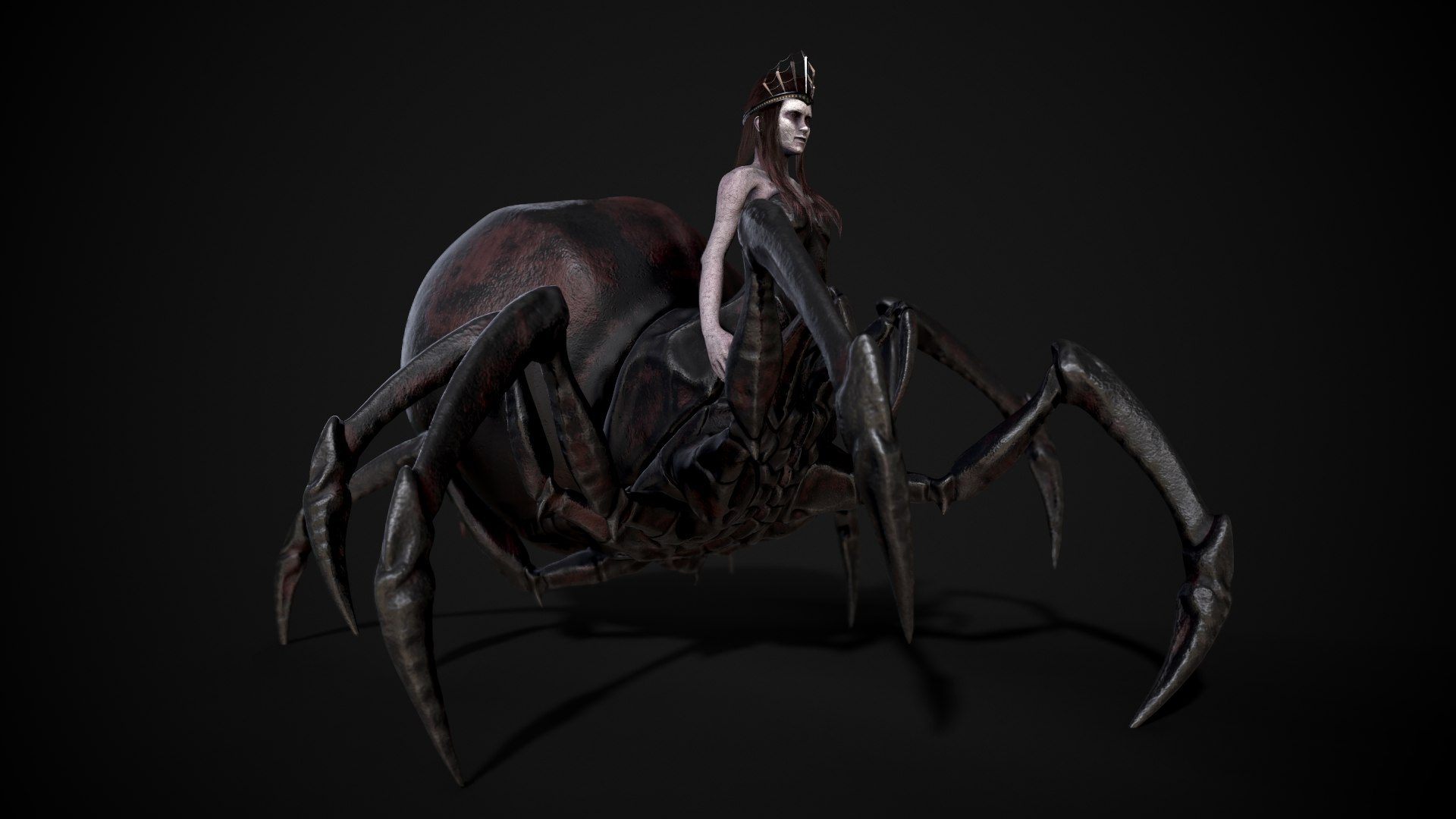 Spider Queen Model - TurboSquid 1689261