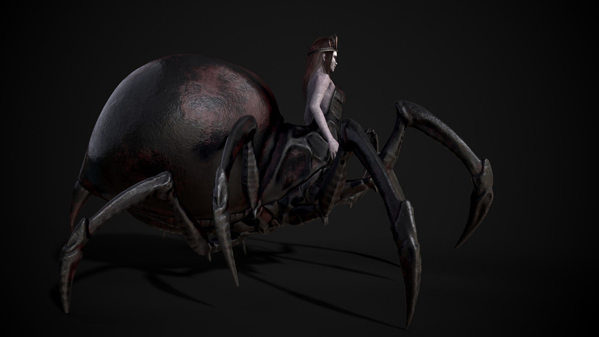 Spider Queen Model - TurboSquid 1689261