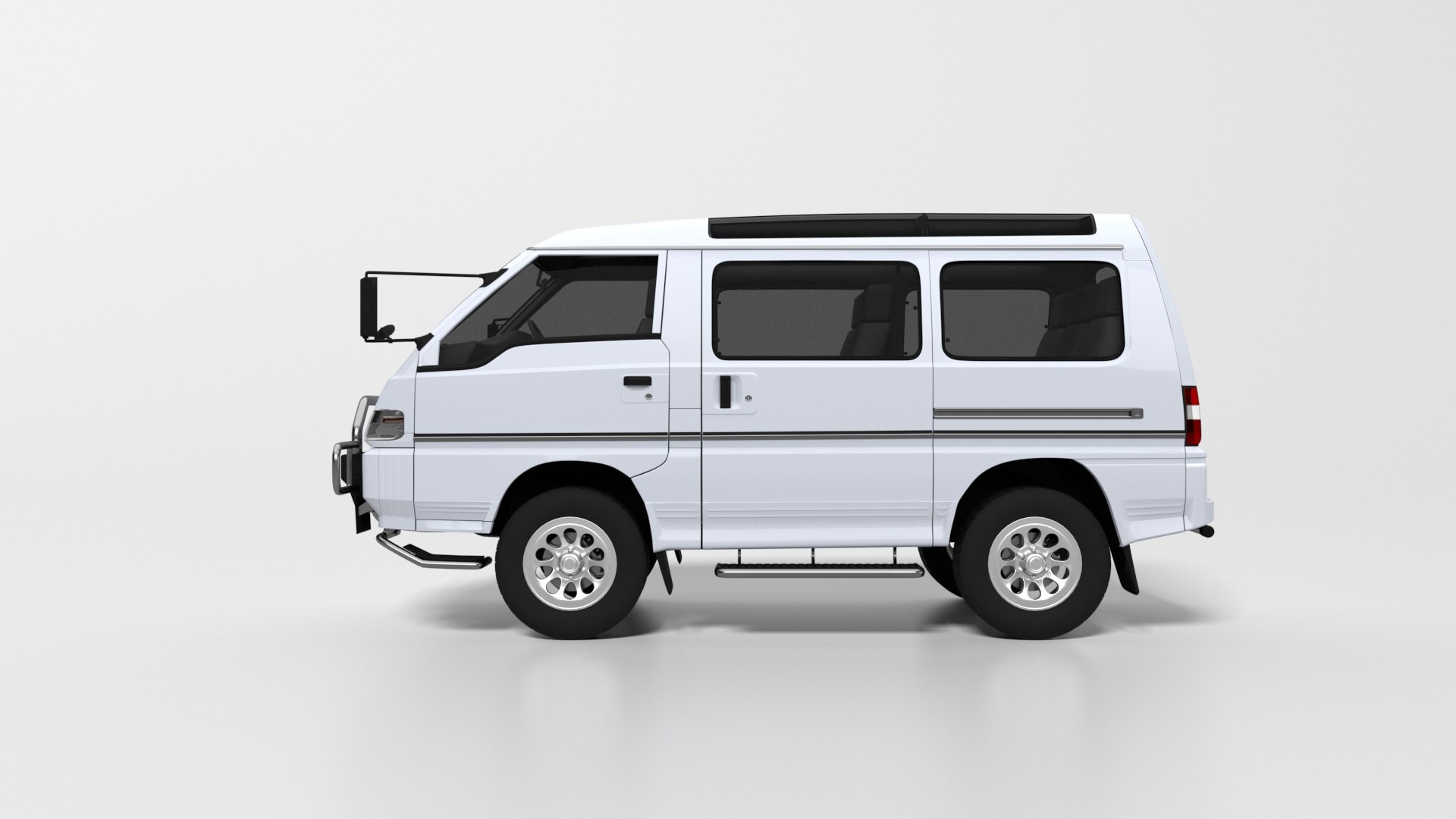 3D Mitsubishi Delica Star Wagon 4WD - TurboSquid 2364935