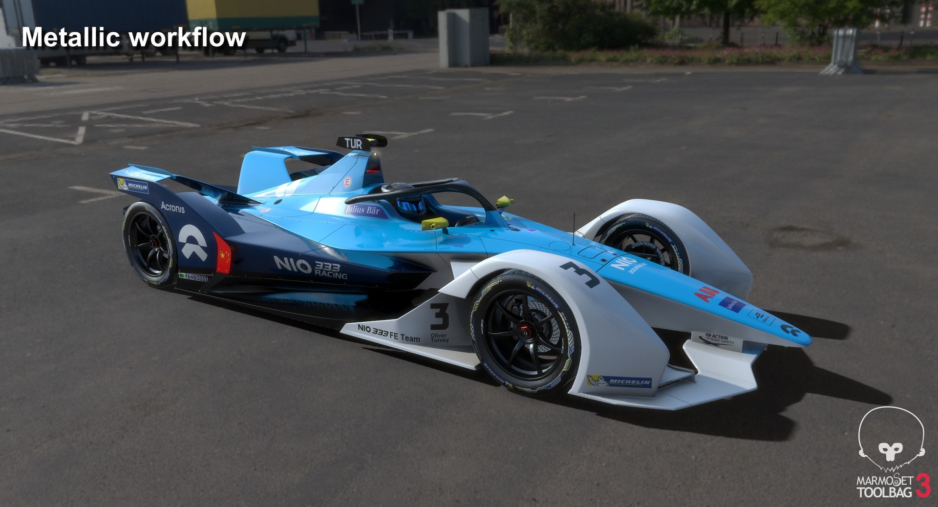 Nio 333 formula e 3D model - TurboSquid 1478636