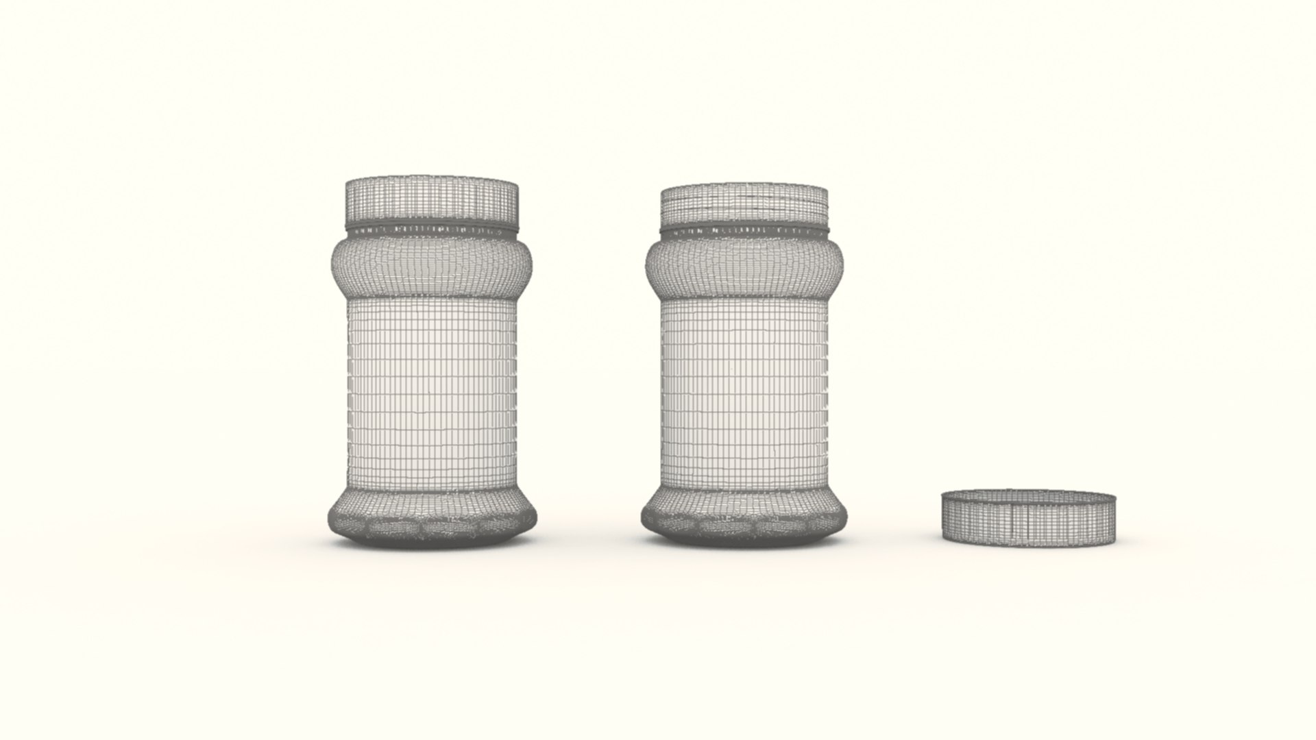 3D Pickle Bottle Yellow model - TurboSquid 1919723