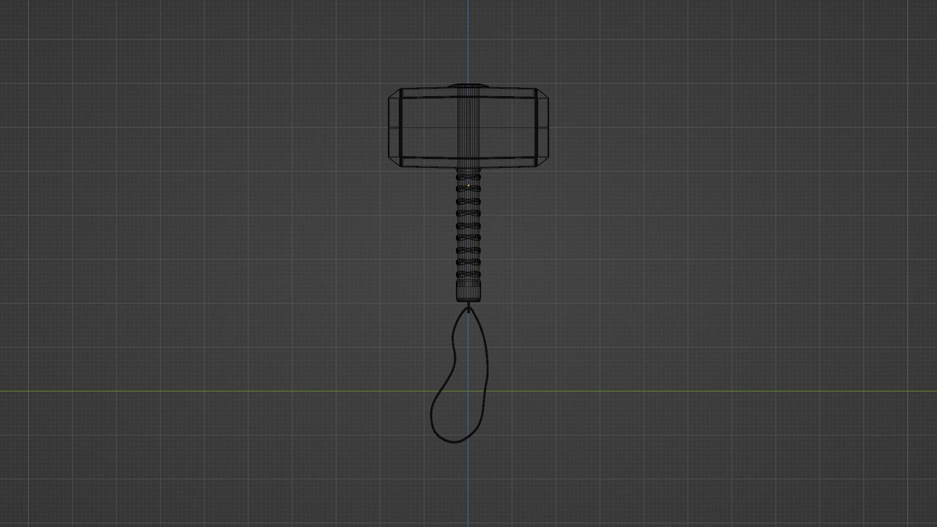 Mjolnir With Texture Maps 3D Model - TurboSquid 2356592