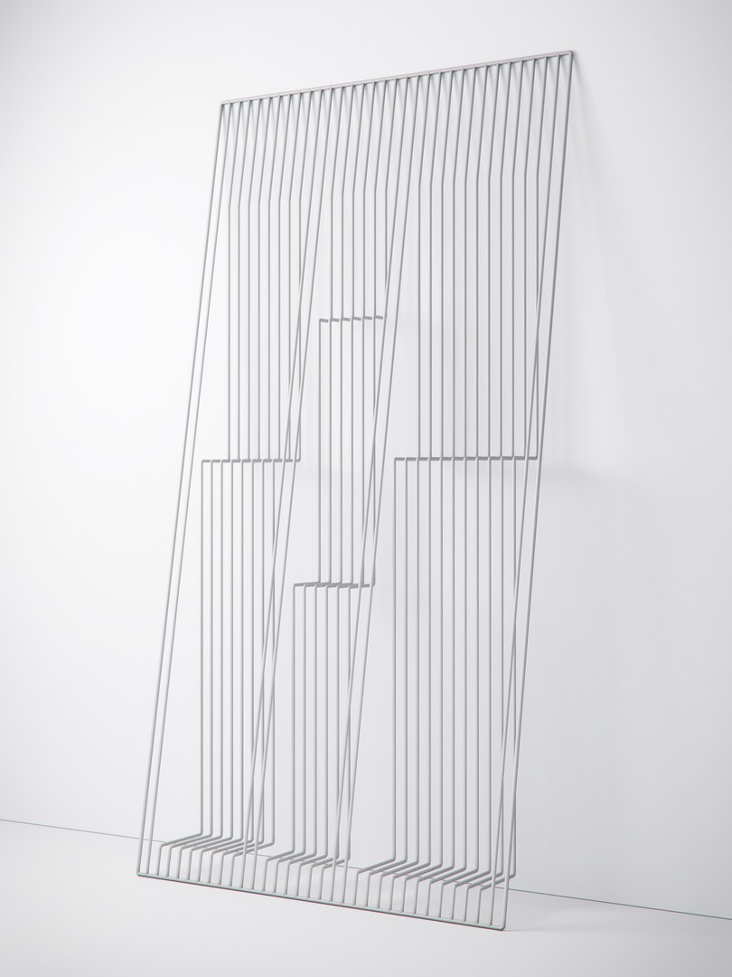 3D Iron Shelf Model - TurboSquid 2066164