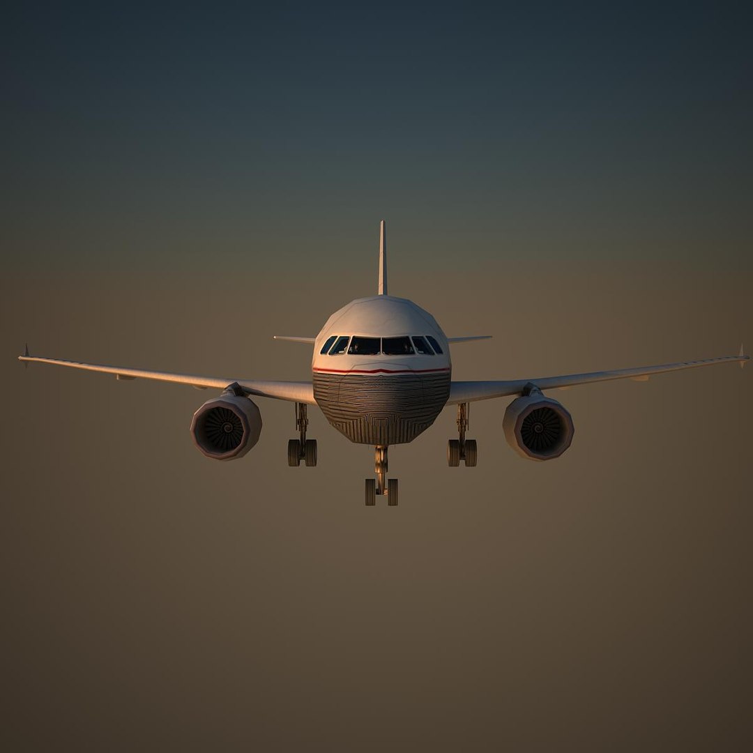 airbus dcs 3d model