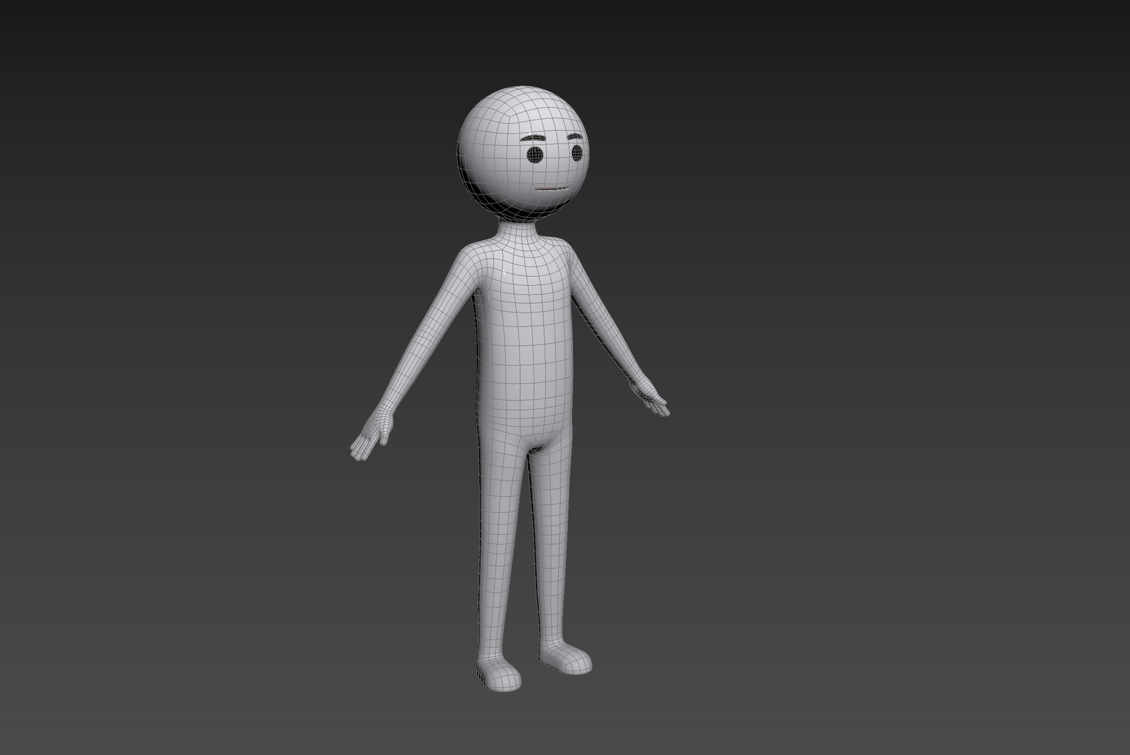 Character158 Stick Man 3D Model - TurboSquid 1779710
