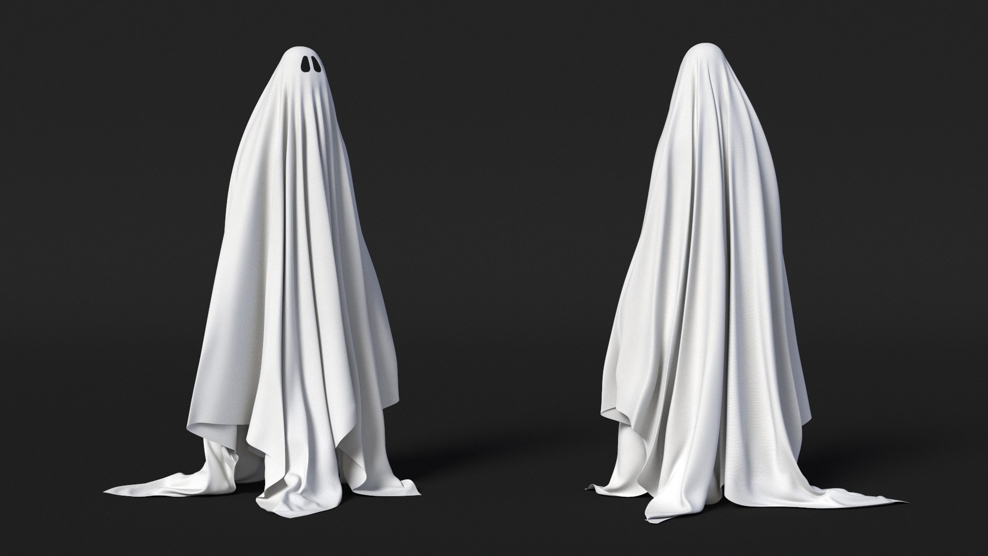 3D Model Ghost White Sheet - TurboSquid 2346154