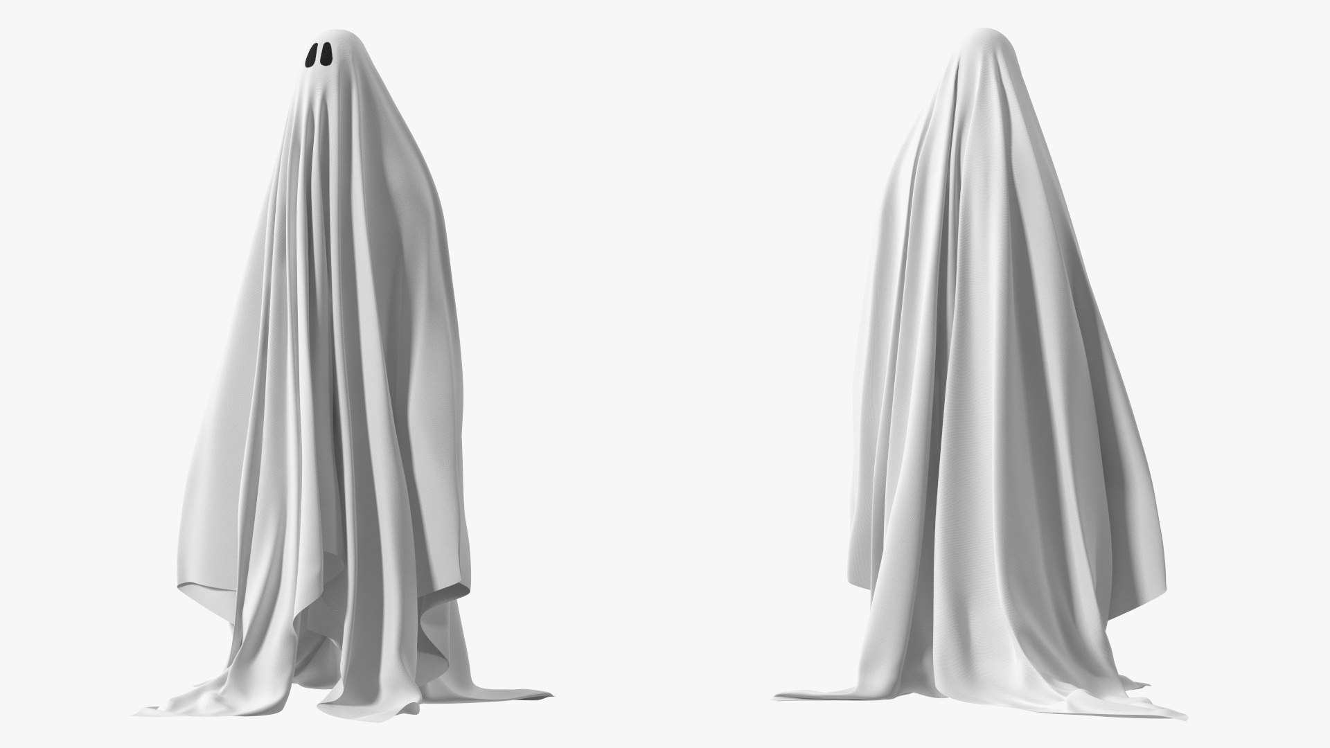 3D Model Ghost White Sheet - TurboSquid 2346154