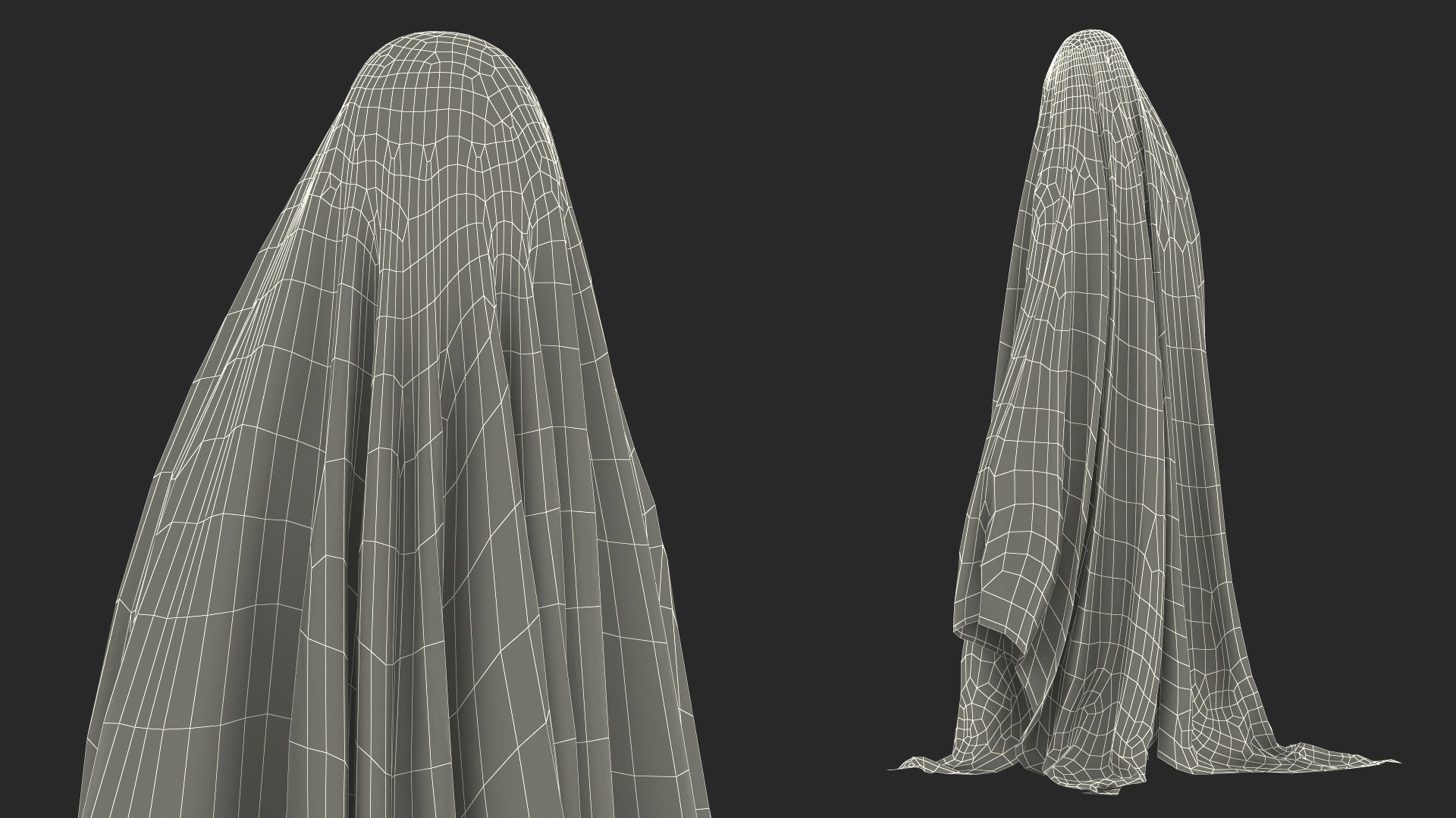 3D Model Ghost White Sheet - TurboSquid 2346154