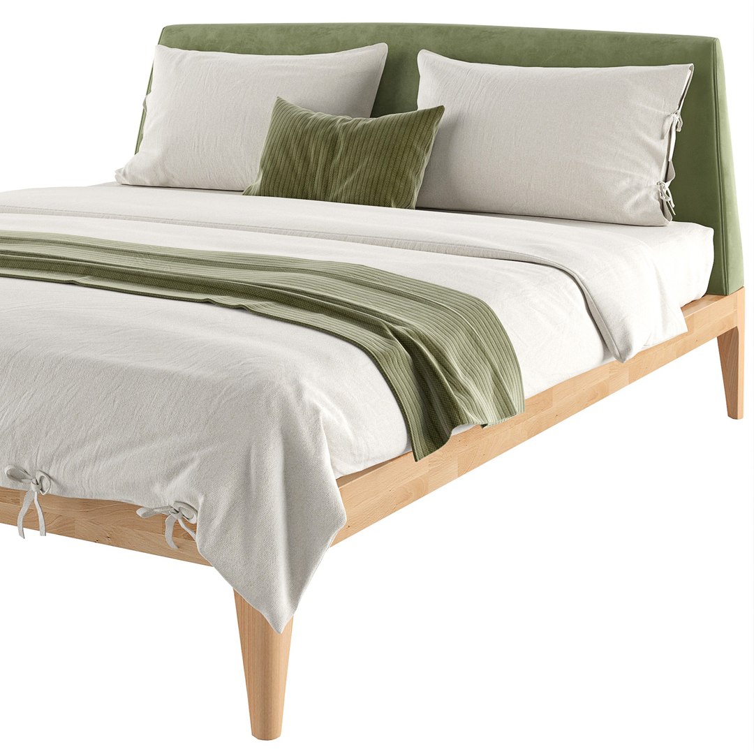 Audley Bed 3D Model - TurboSquid 2262930