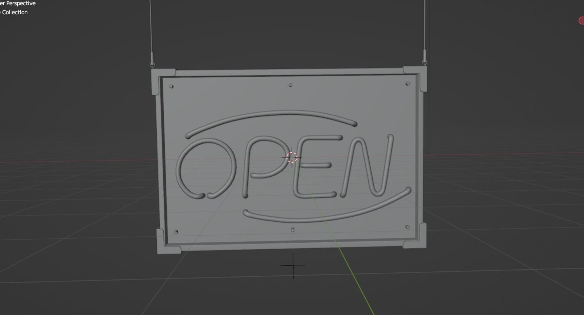 Open Neon Sign 3D Model 3D - TurboSquid 2351594