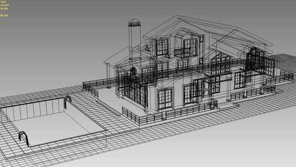 COUNTRY HOUSE model - TurboSquid 1745920