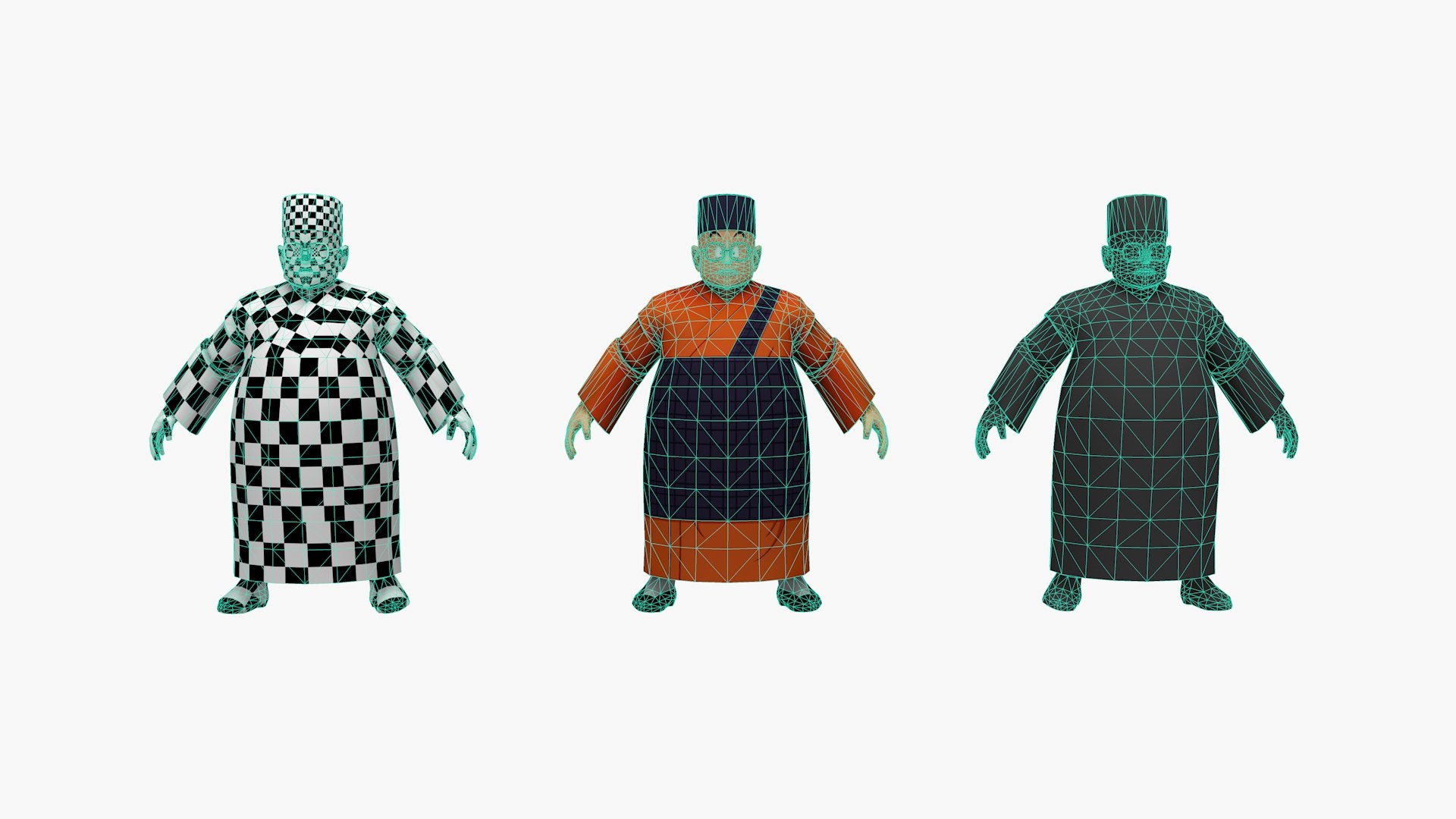 3D DBZ Character V25 - TurboSquid 2074457