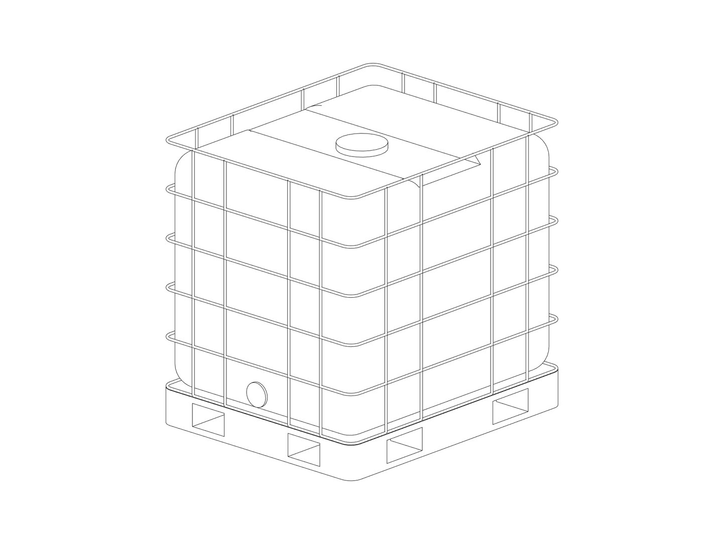 IBC Water Tank - Revit Family 3D Model - TurboSquid 1823134