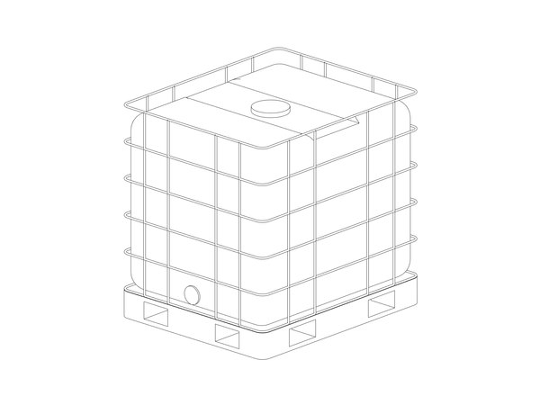 modelo 3d Tanque de agua IBC - Familia Revit - TurboSquid 1823134