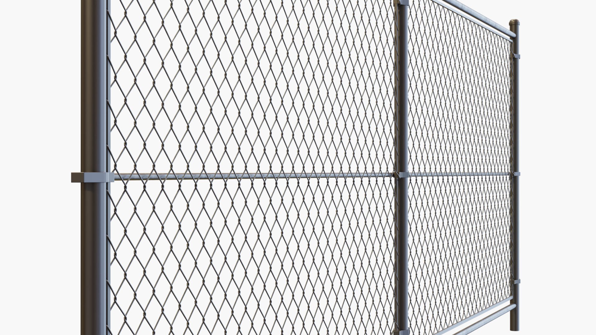 3D Chain Link Fence - TurboSquid 2201388