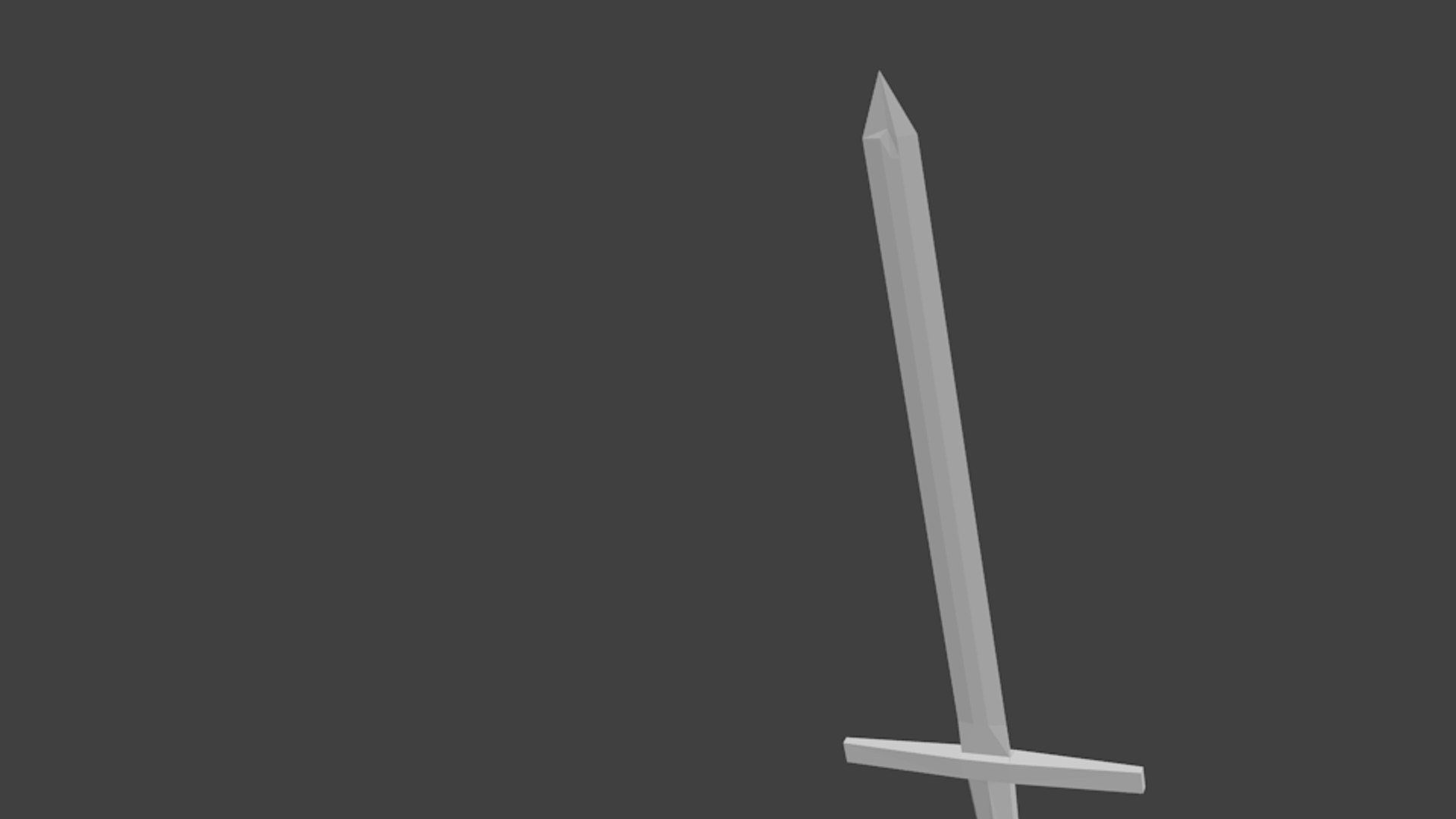 Free Sword 3d Model