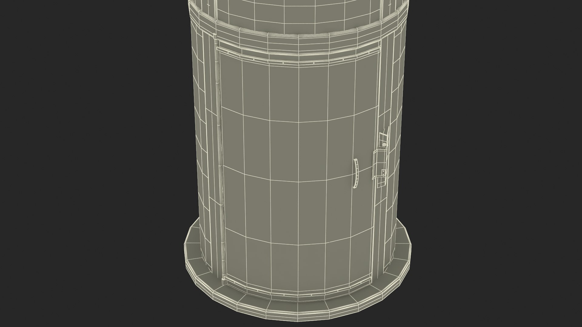 3D Model Petite Glass Lift Green - TurboSquid 2300592