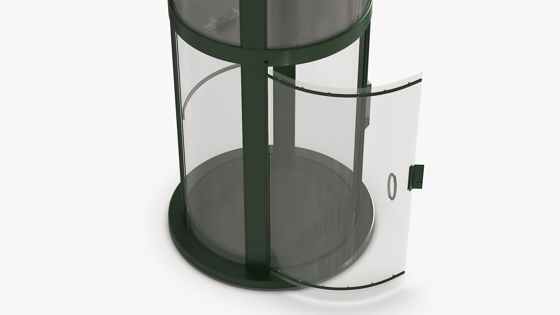 3D Model Petite Glass Lift Green - TurboSquid 2300592