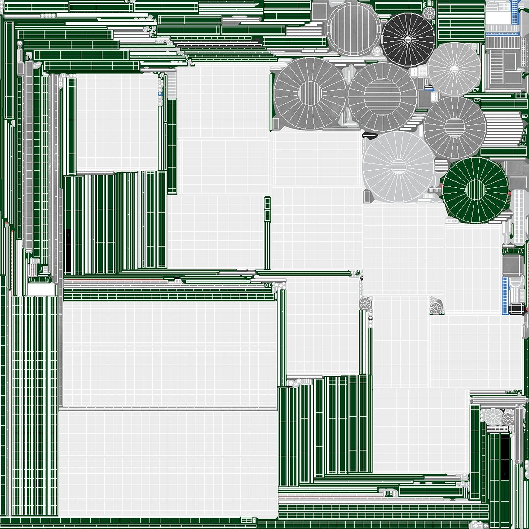 3D Model Petite Glass Lift Green - TurboSquid 2300592