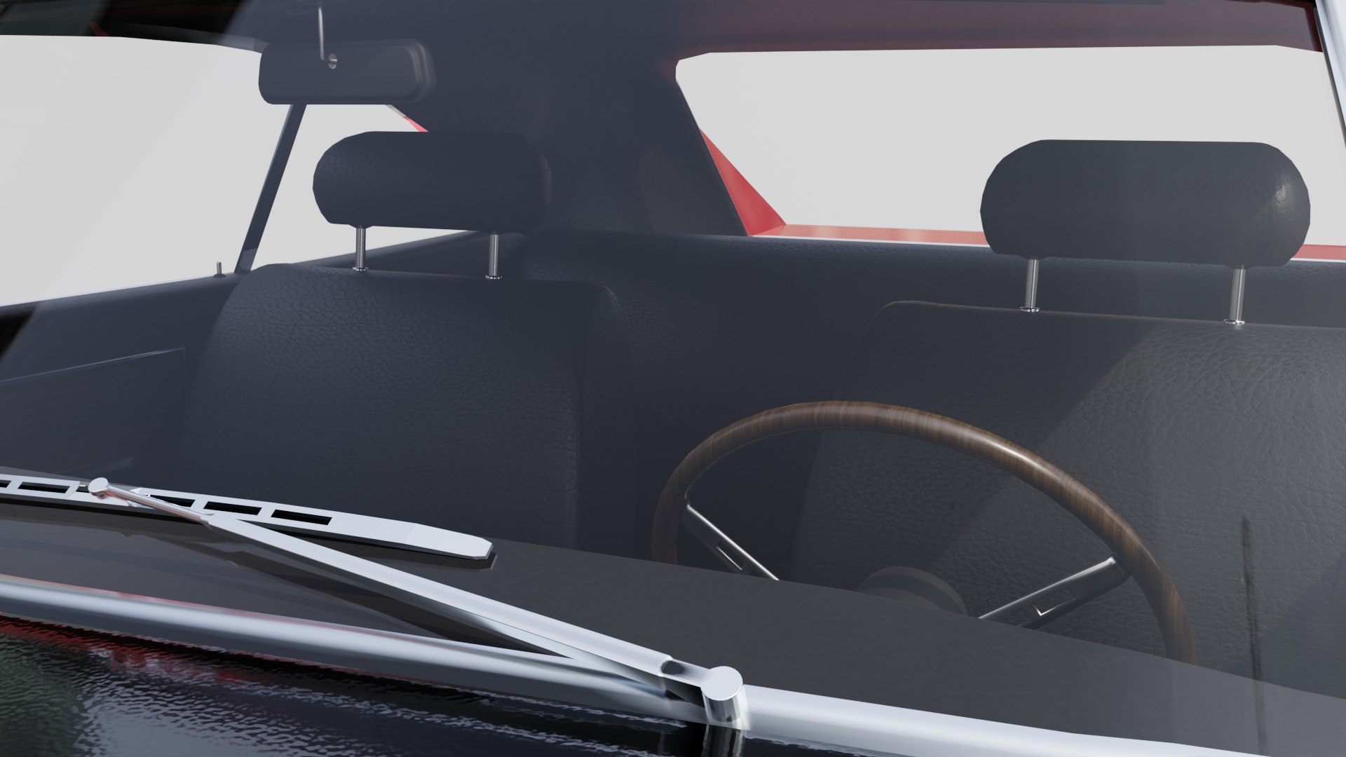 Classic Muscle Car Realistic And Game-Ready 3D Model - TurboSquid 2345013