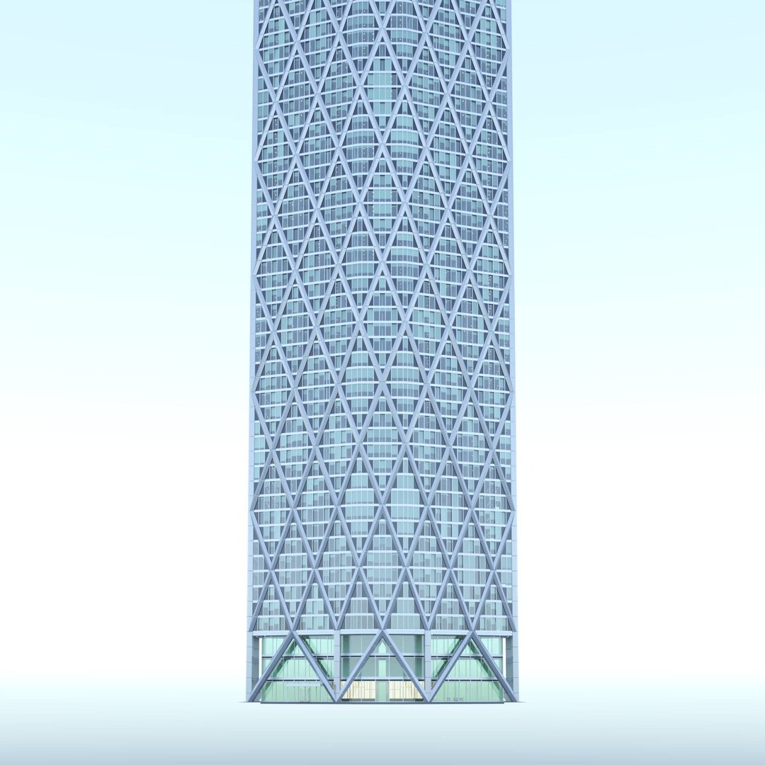 Newfoundland Building Canary Wharf 3D Model - TurboSquid 1927800