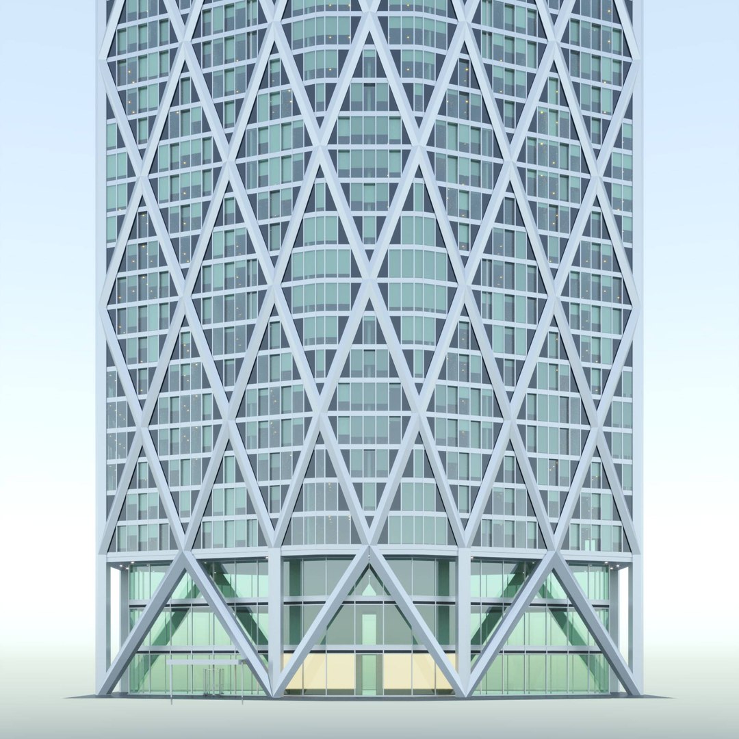 Newfoundland Building Canary Wharf 3D Model - TurboSquid 1927800