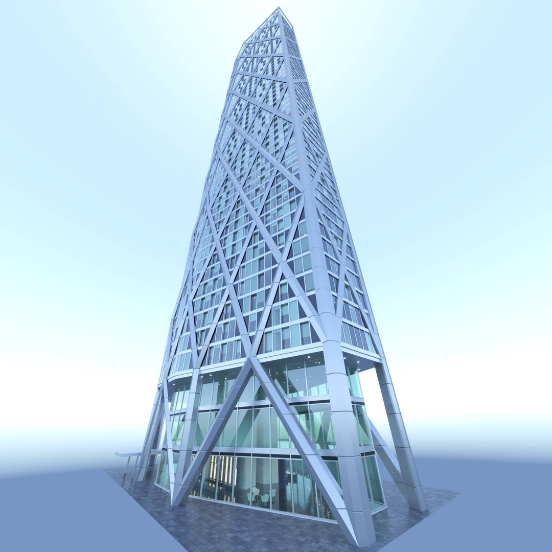 Newfoundland Building Canary Wharf 3D Model - TurboSquid 1927800