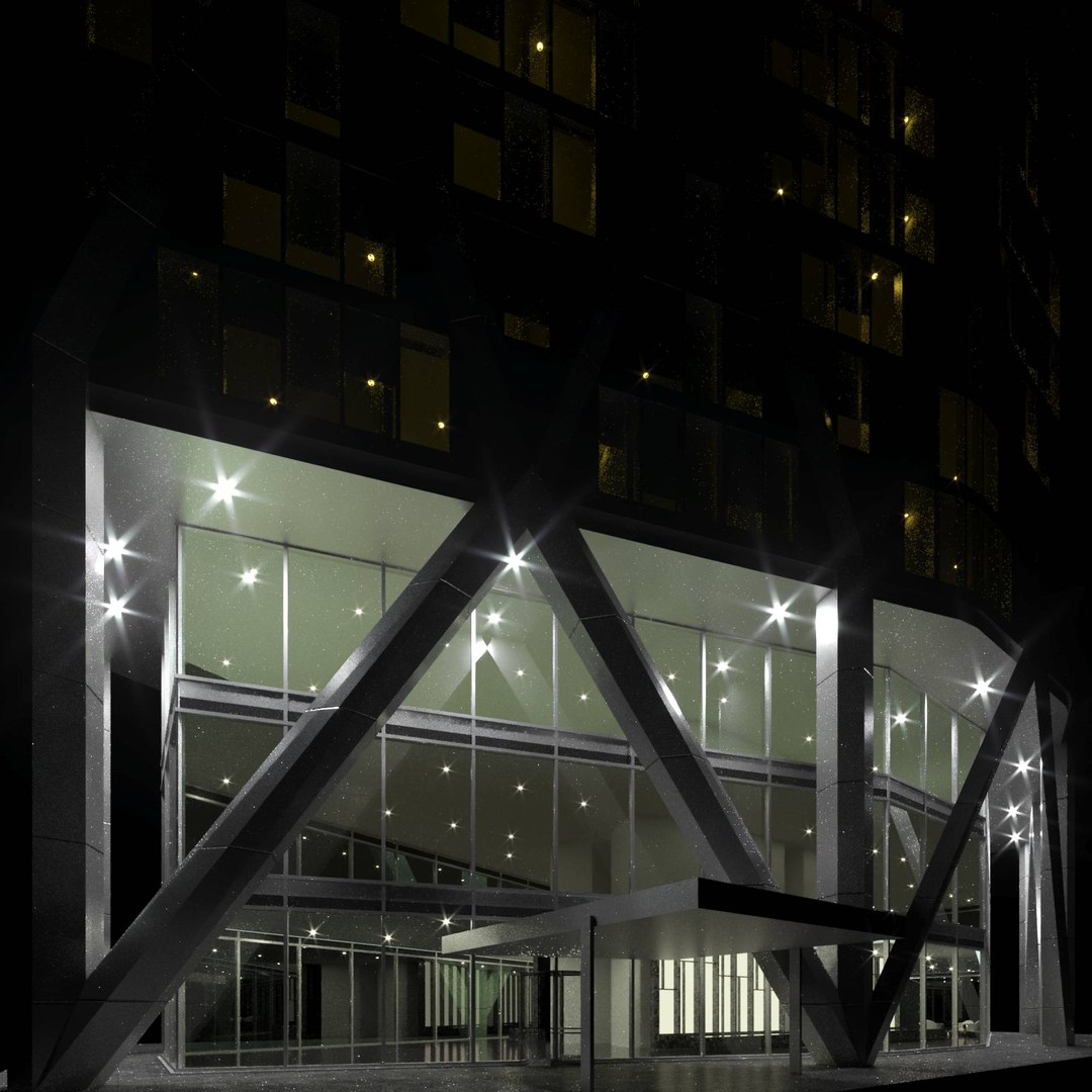 Newfoundland Building Canary Wharf 3D Model - TurboSquid 1927800