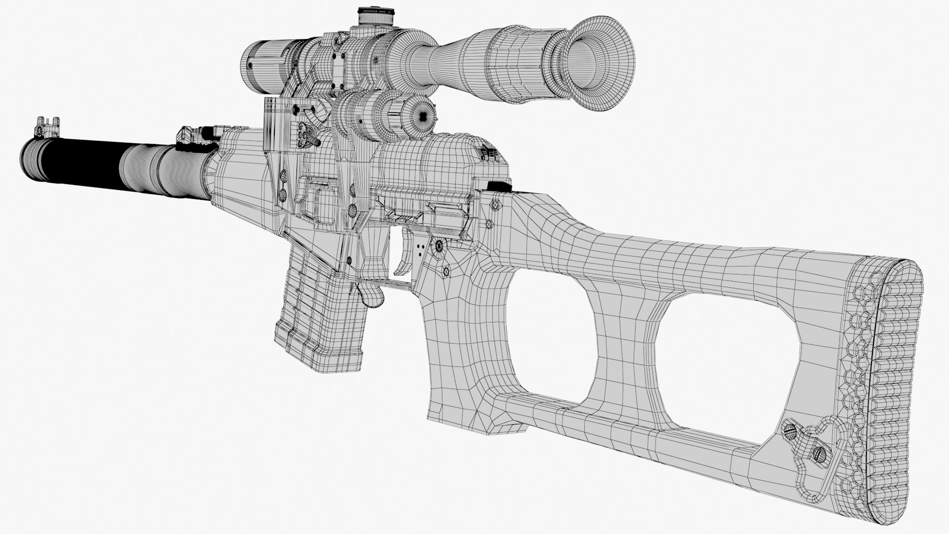 VSS Vintorez 3D Model - TurboSquid 1987127