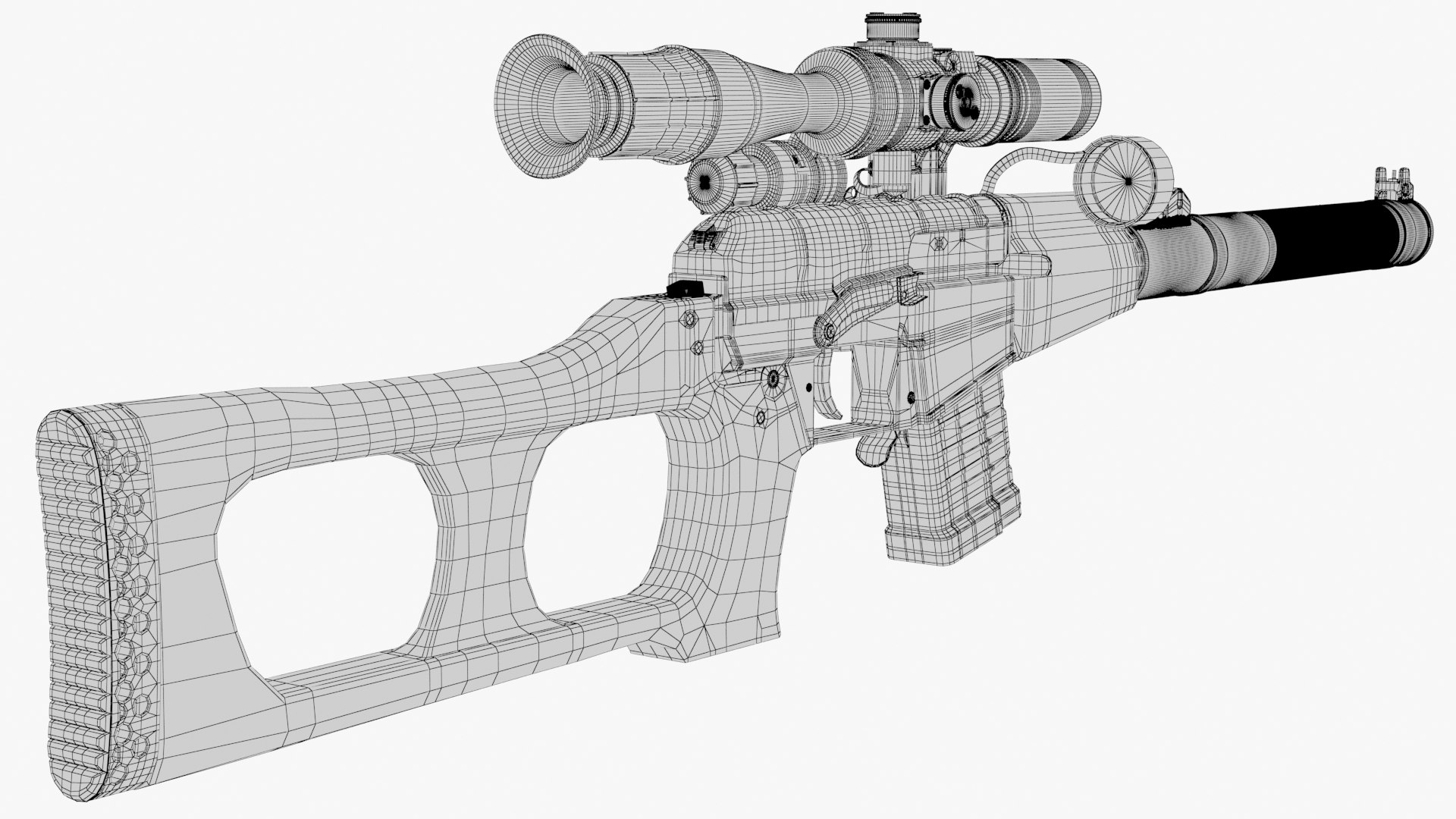 VSS Vintorez 3D Model - TurboSquid 1987127