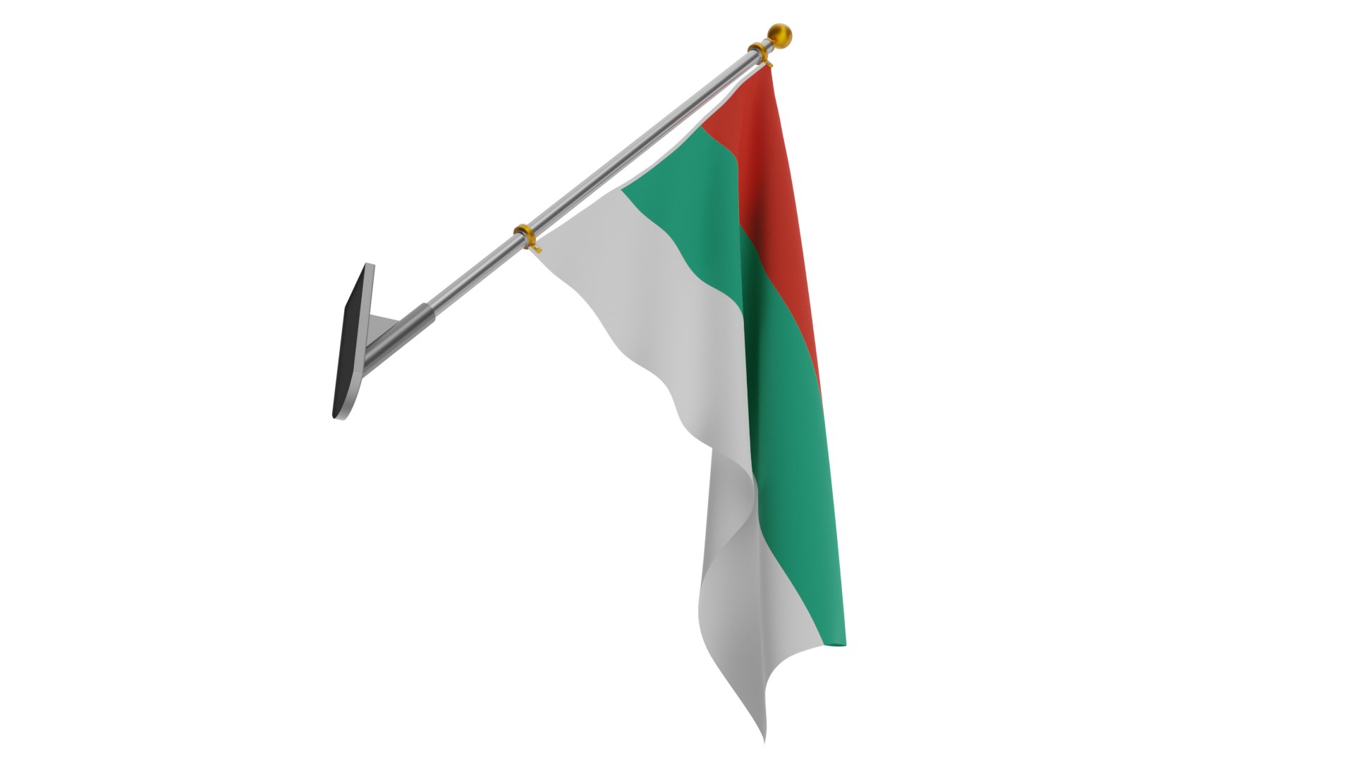Wall Flag Bulgaria 3D Model - TurboSquid 2183688
