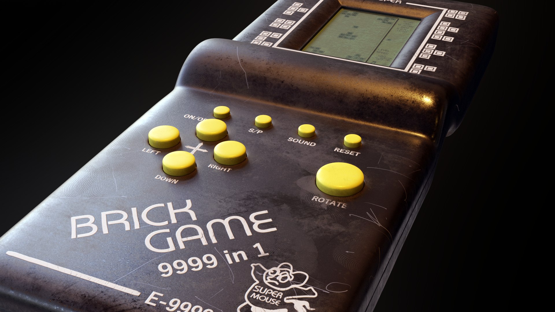 Brick Brickgame 3D - TurboSquid 1681104