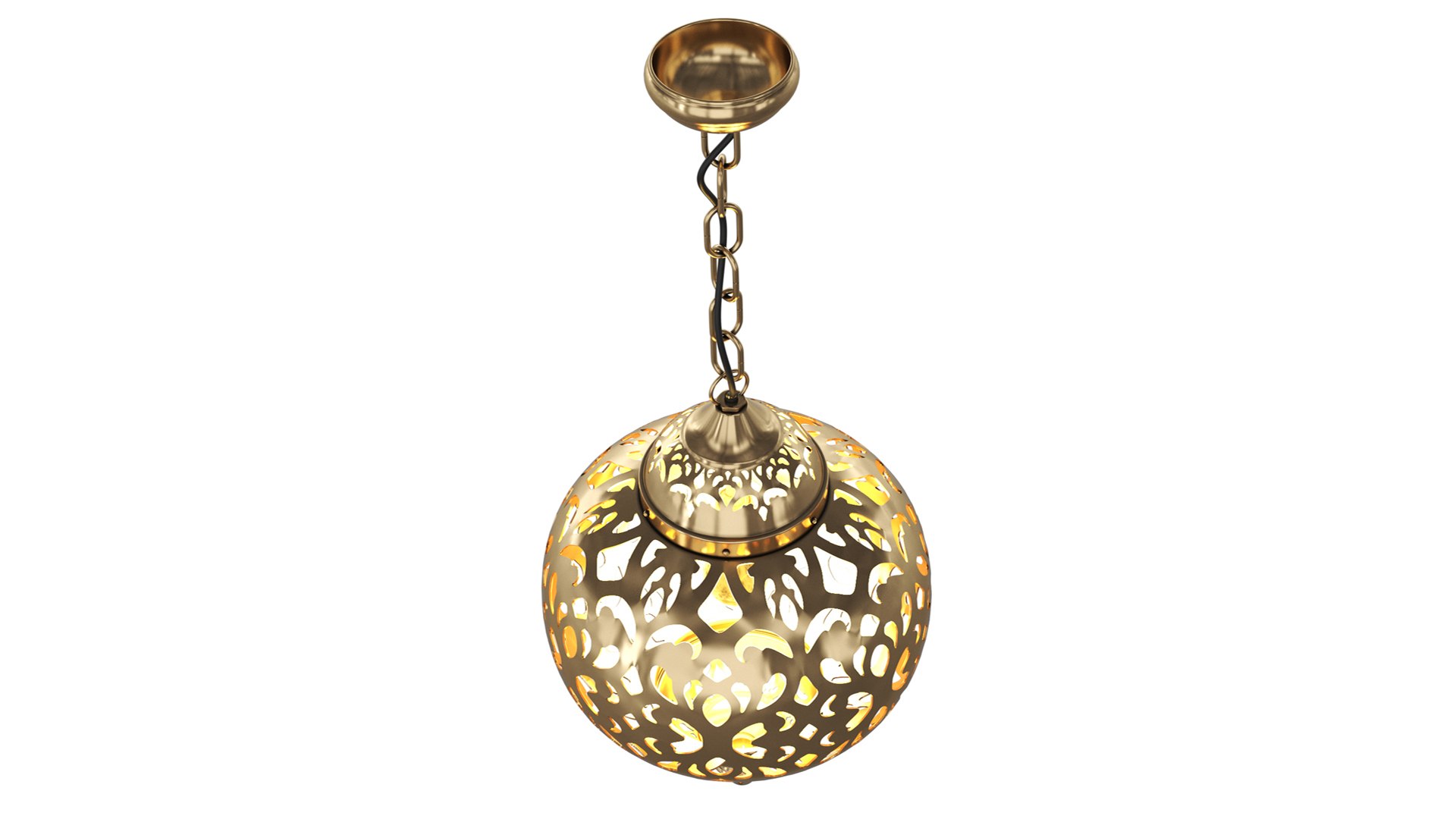 Vintage Moroccan Lamp 3D Model - TurboSquid 1949945