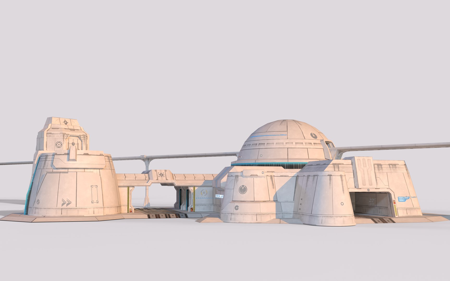 3D MARS Base Game Ready - TurboSquid 2170212